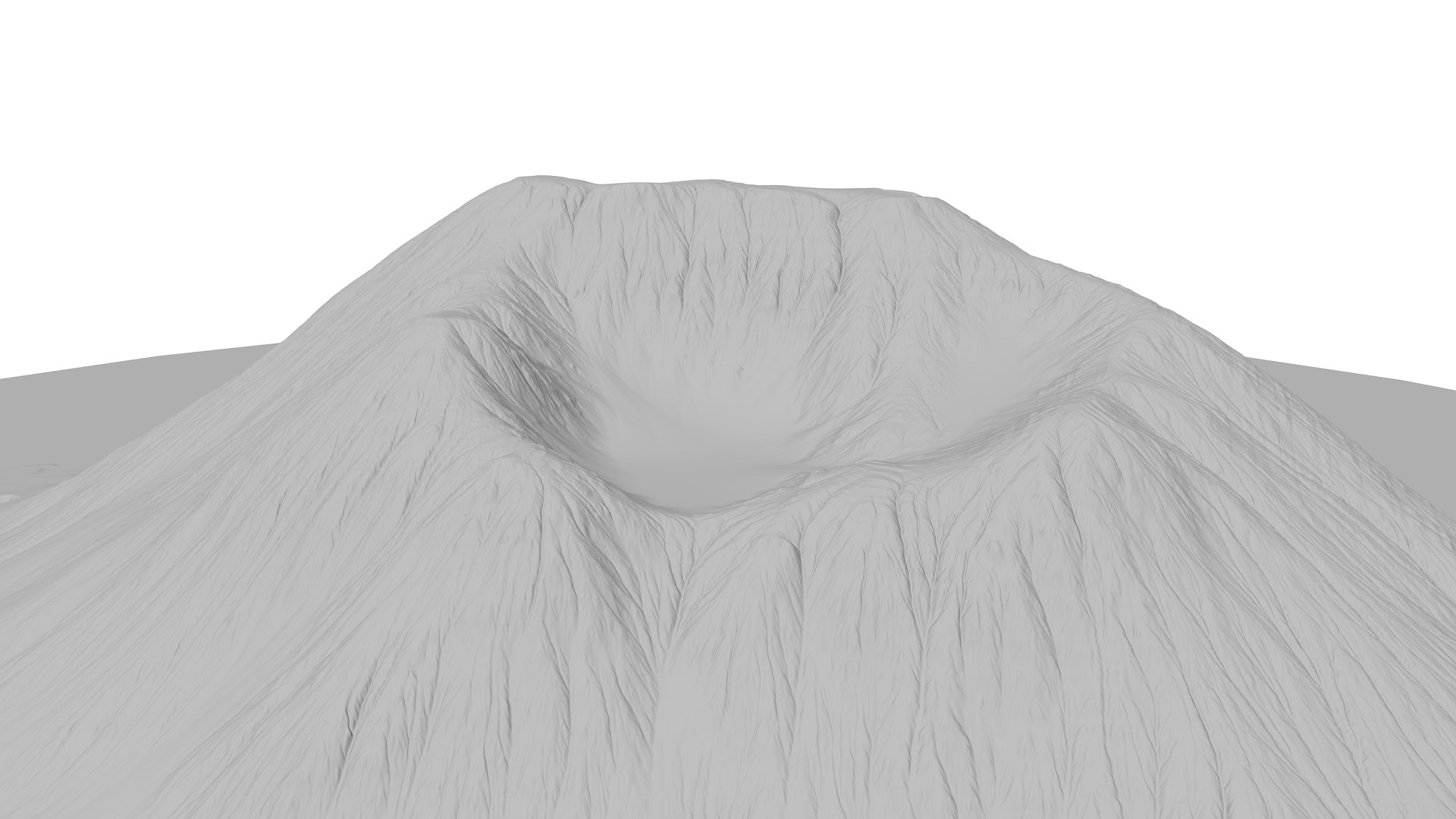 Raikoke Island Kuril Archipelago Middle Kurils Russia 3D Model ...