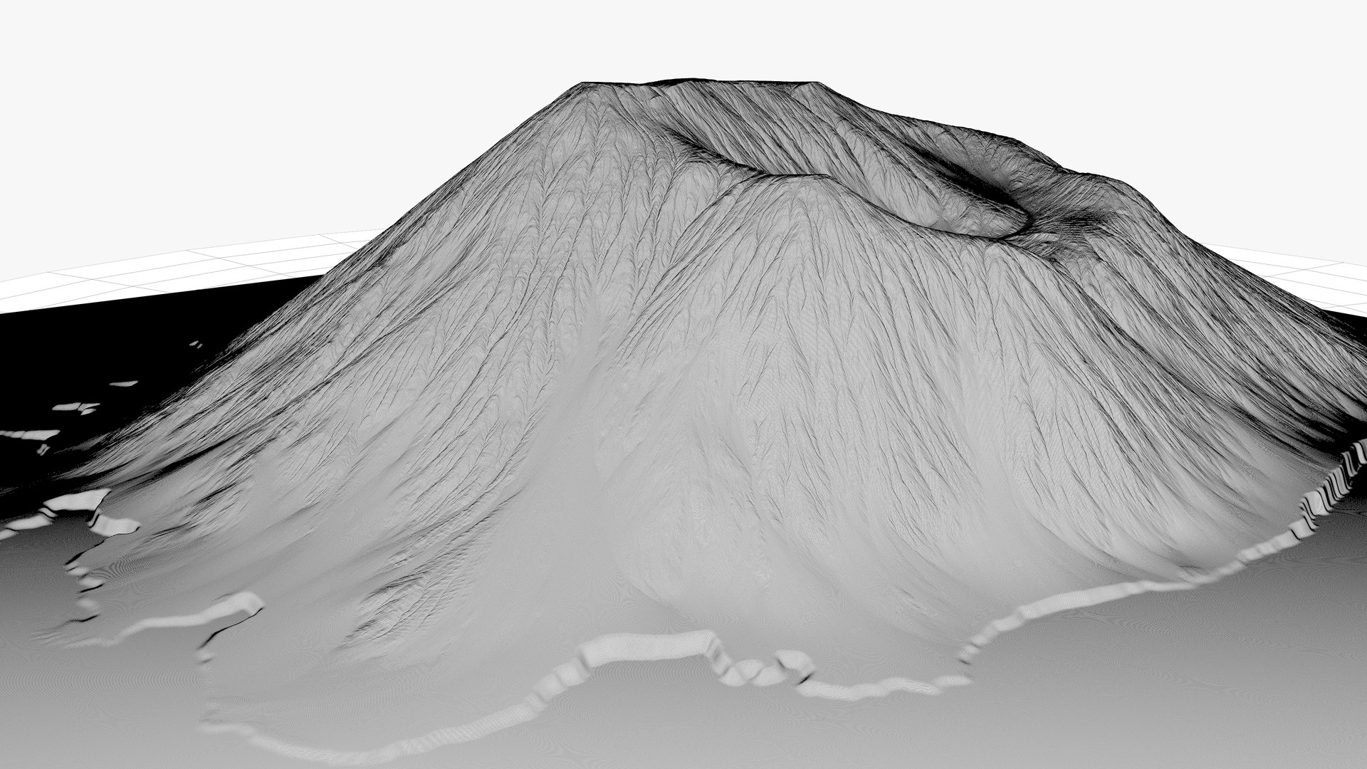 Raikoke Island Kuril Archipelago Middle Kurils Russia 3D Model ...