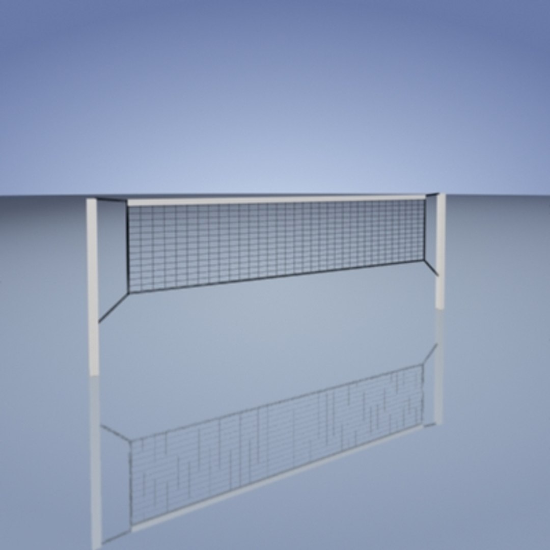Volleyball Net 3d Model