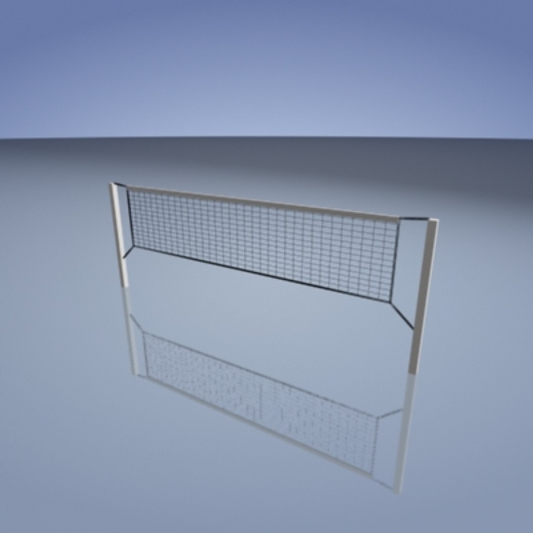 Volleyball Net 3d Model
