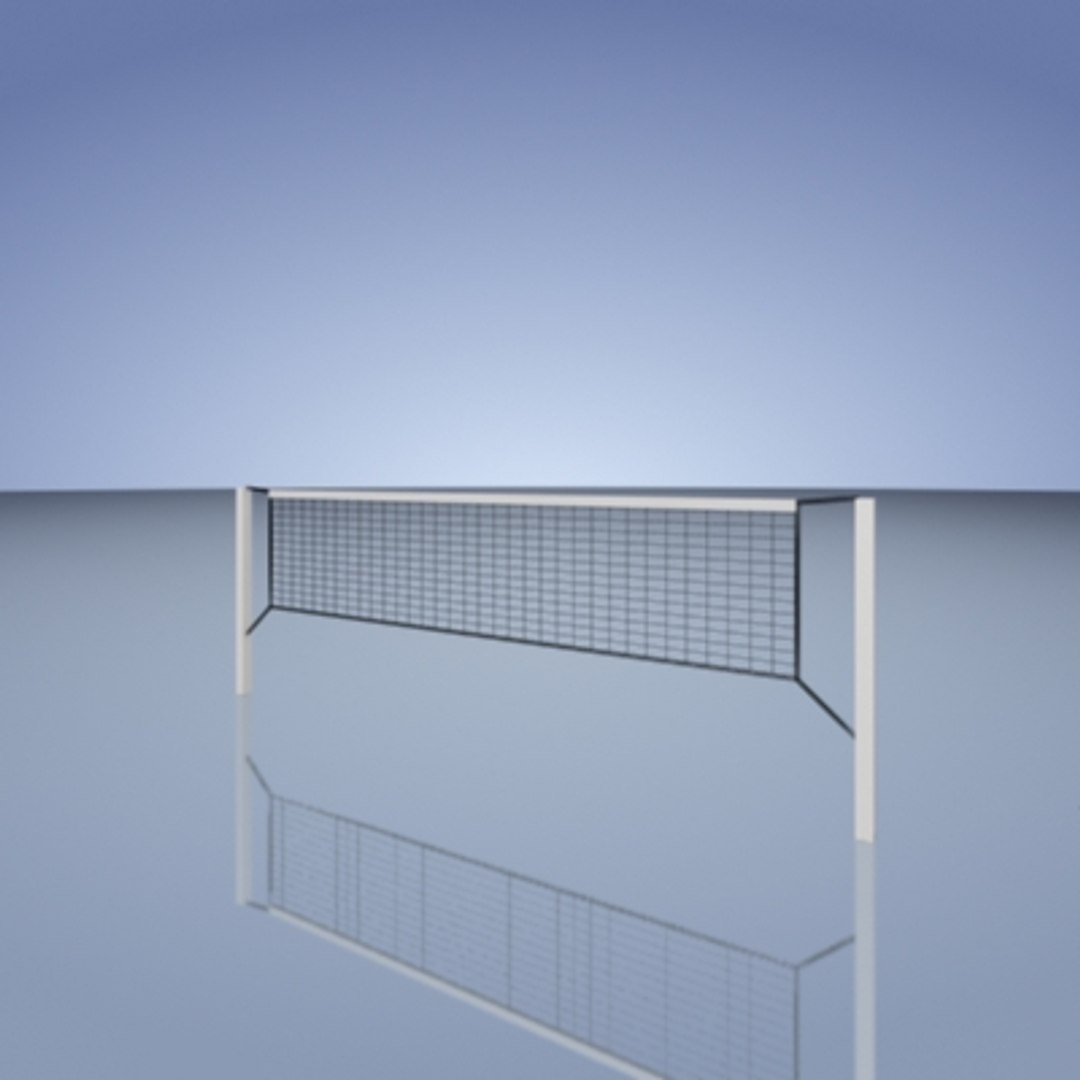 Volleyball Net 3d Model