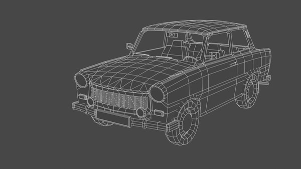 3D model trabant 601 combi - TurboSquid 1689953