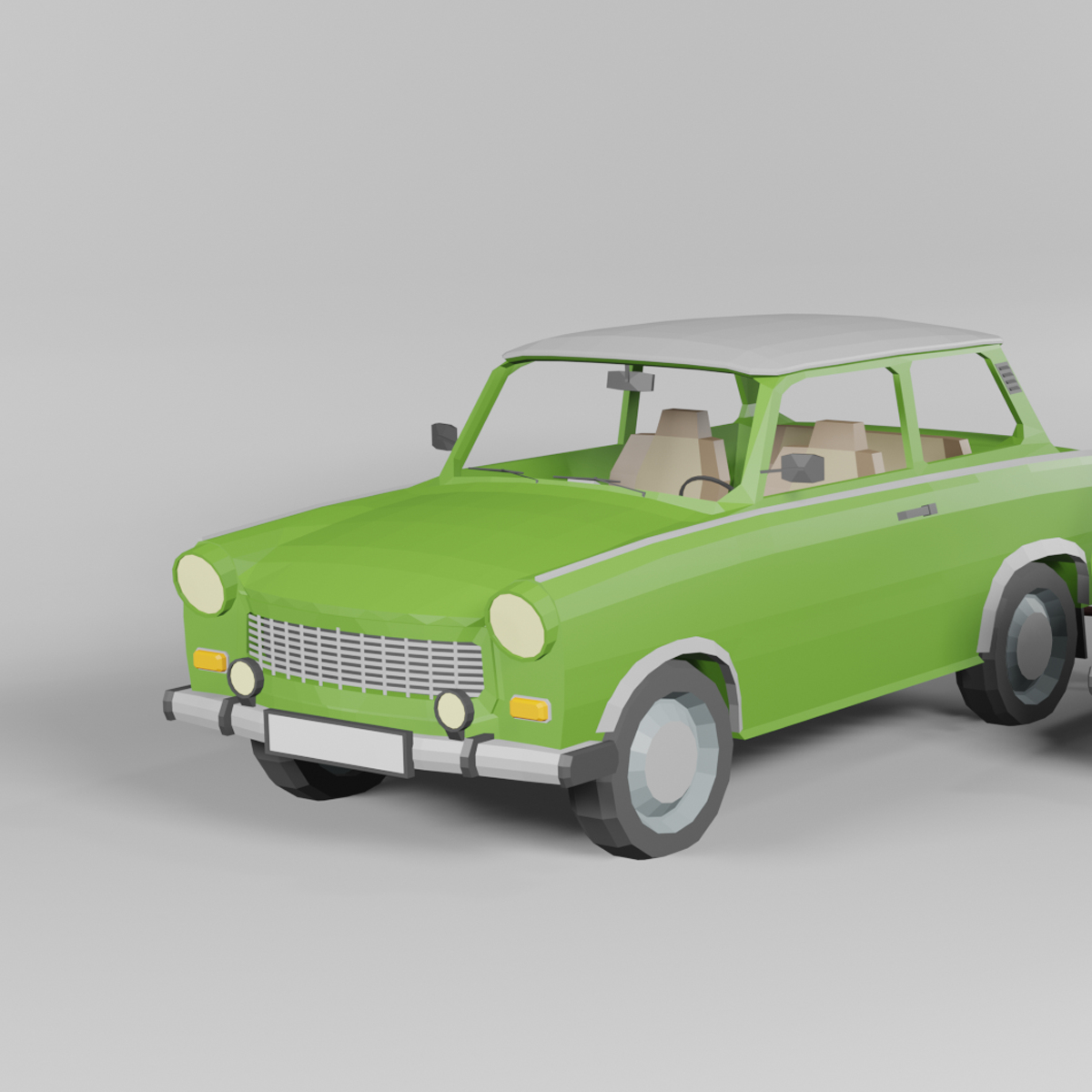 3D model trabant 601 combi - TurboSquid 1689953