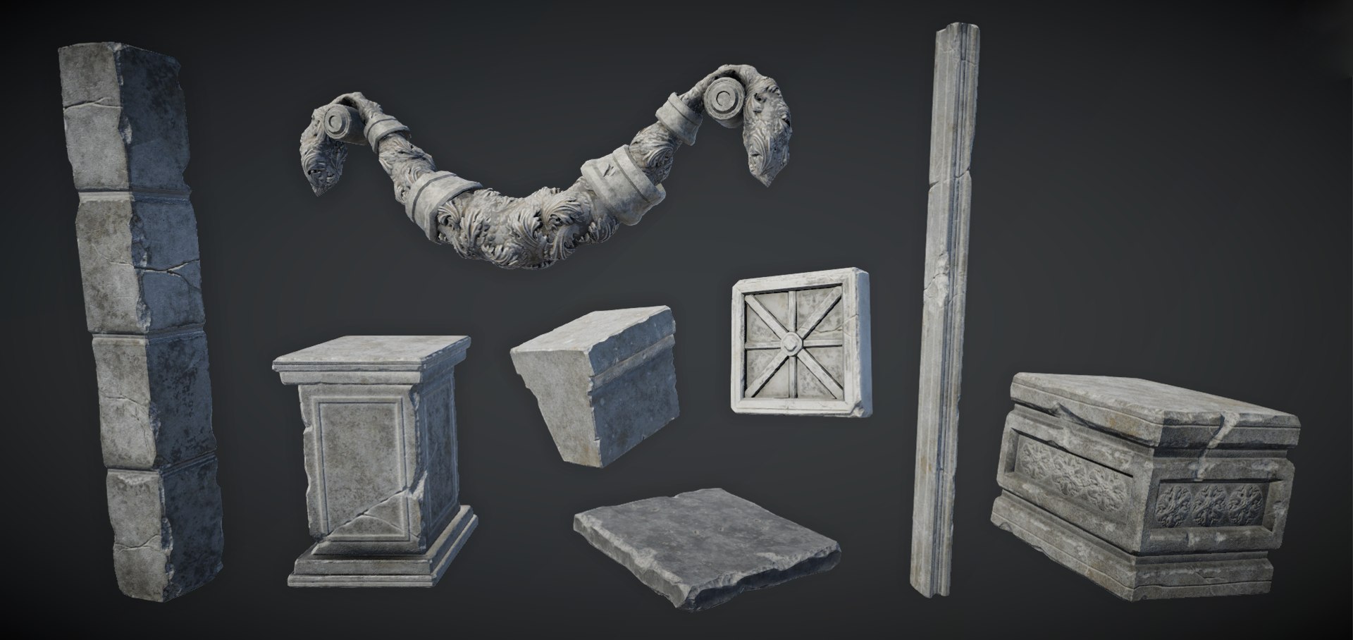 Ancient Roman 3D Model - TurboSquid 1445865