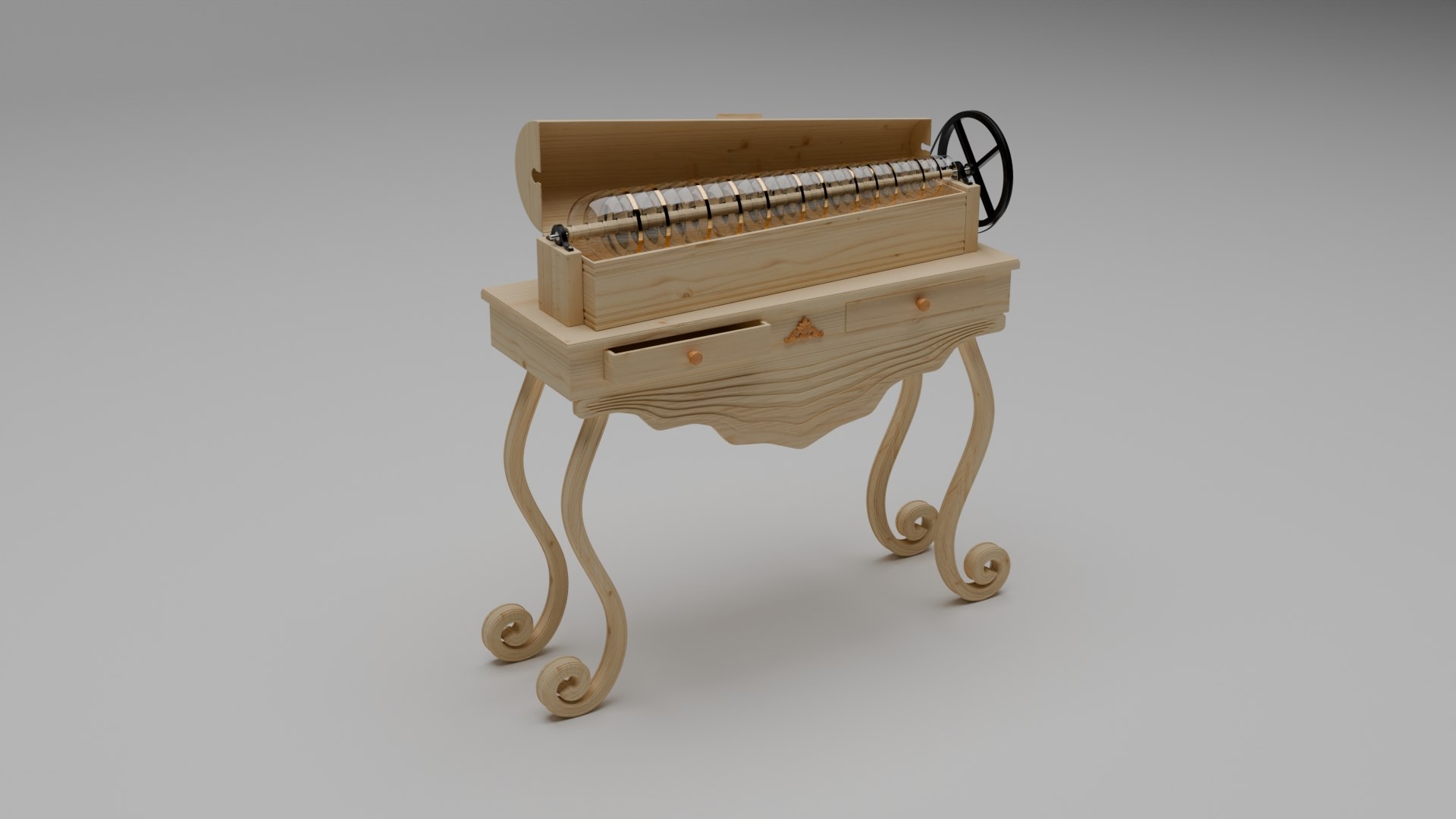 3D Glass Harmonica - TurboSquid 2370165