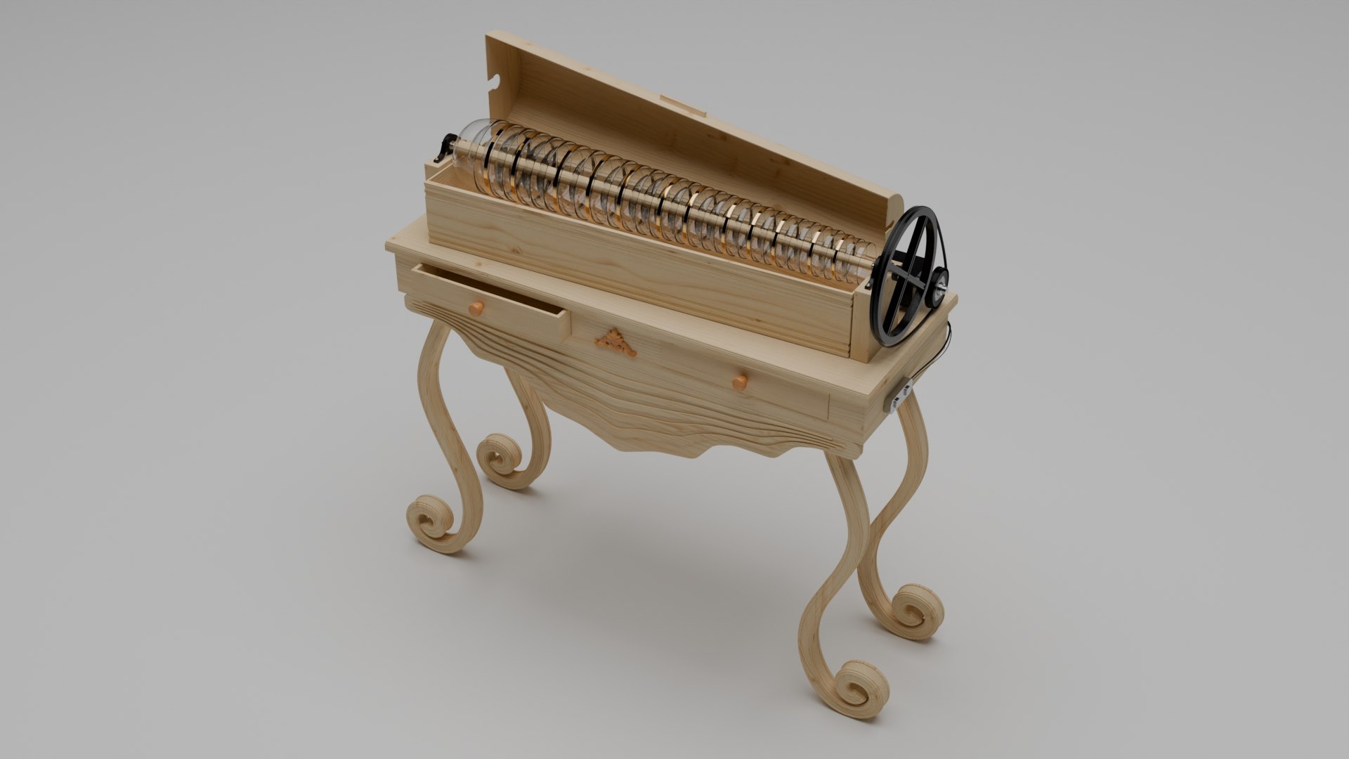 3D Glass Harmonica - TurboSquid 2370165