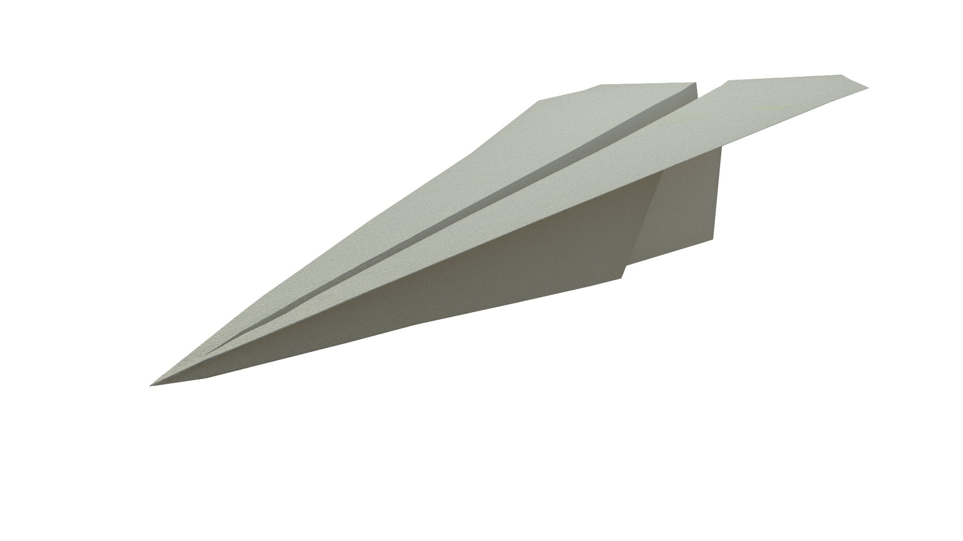 3D Model Paper Airplane - TurboSquid 1467286