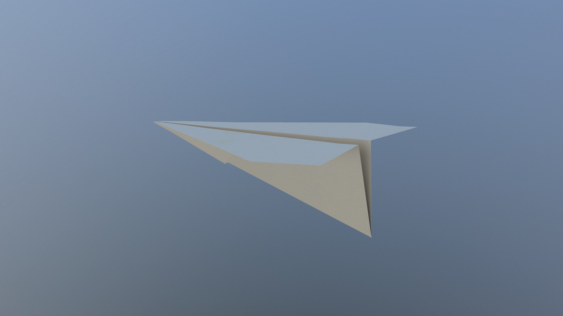 3D Model Paper Airplane - TurboSquid 1467286