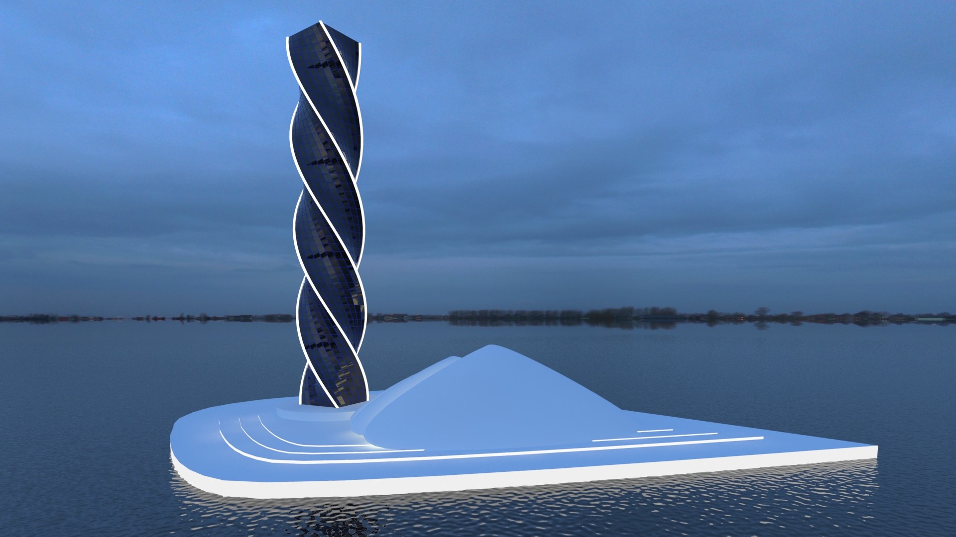 Building Twist 3D - TurboSquid 1852067