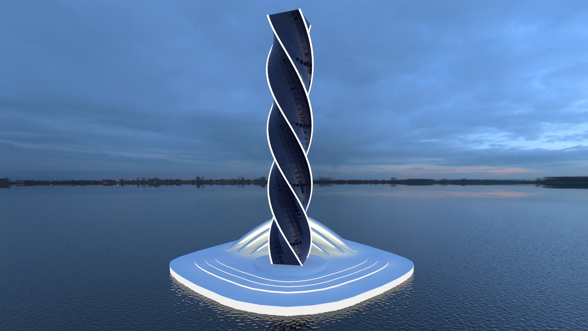 Building Twist 3D - TurboSquid 1852067