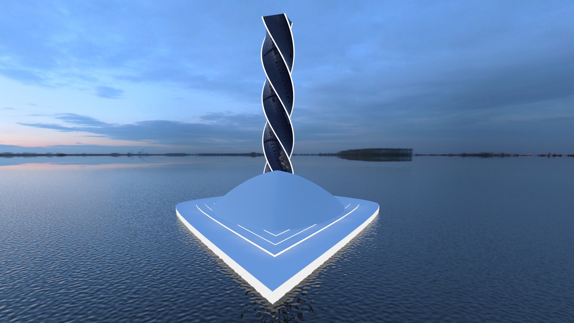 Building Twist 3D - TurboSquid 1852067