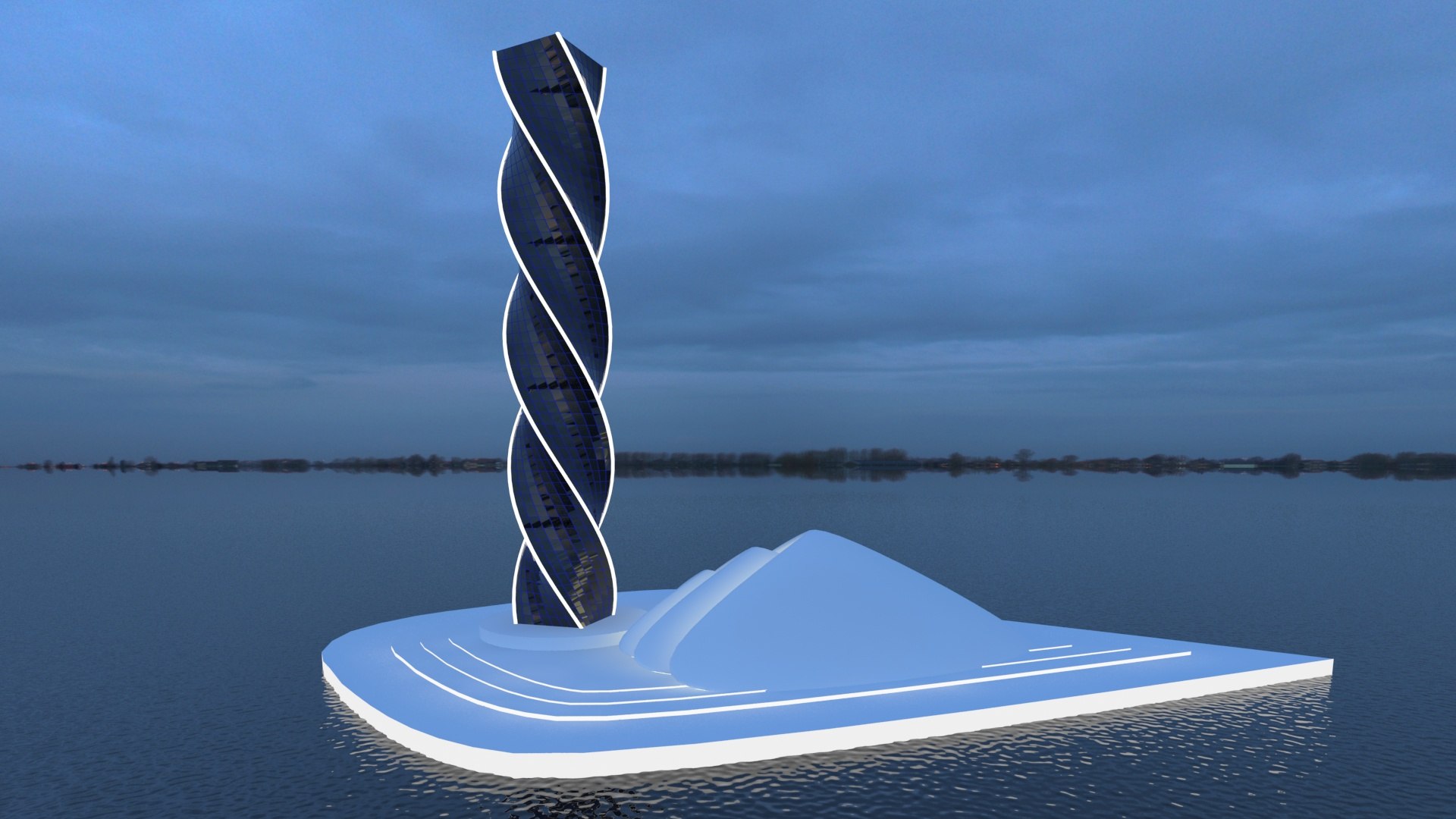 Building Twist 3D - TurboSquid 1852067