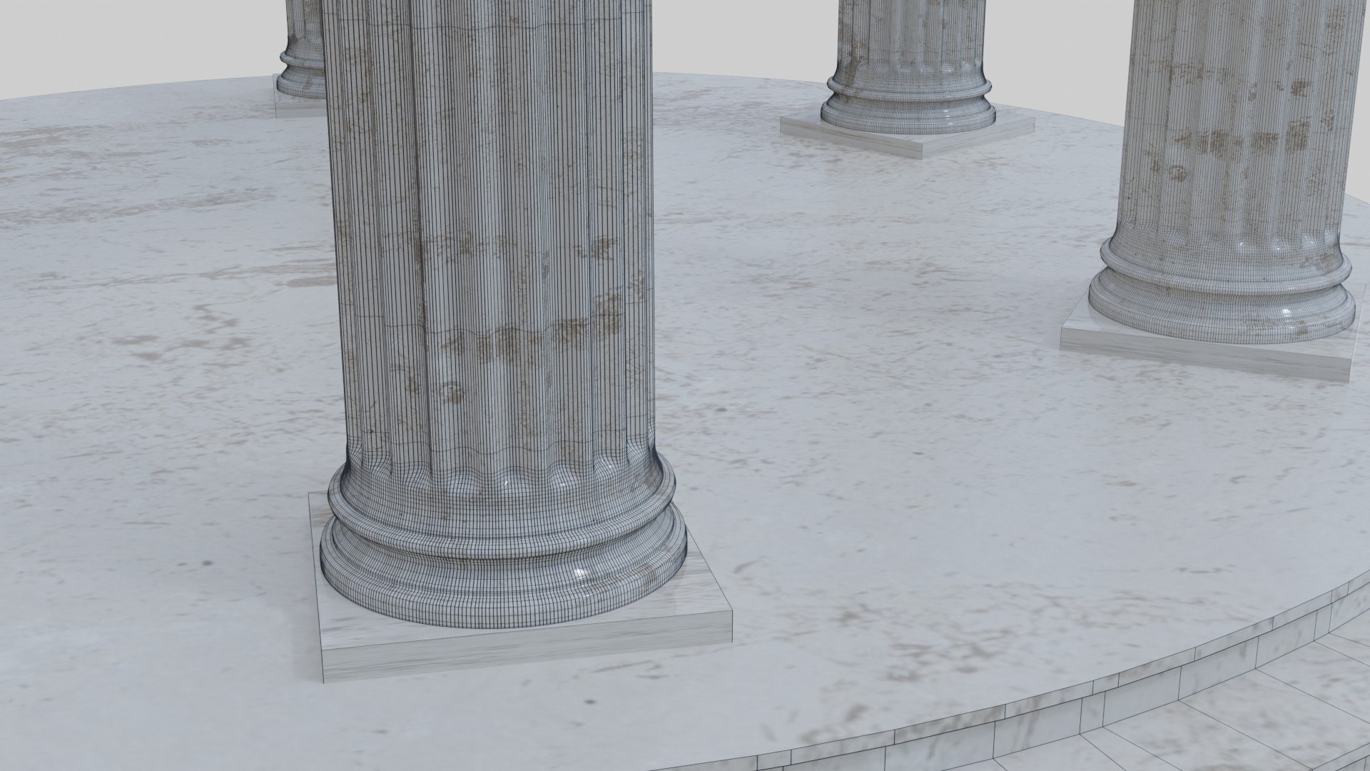 3D Rotunda Model - TurboSquid 1992057