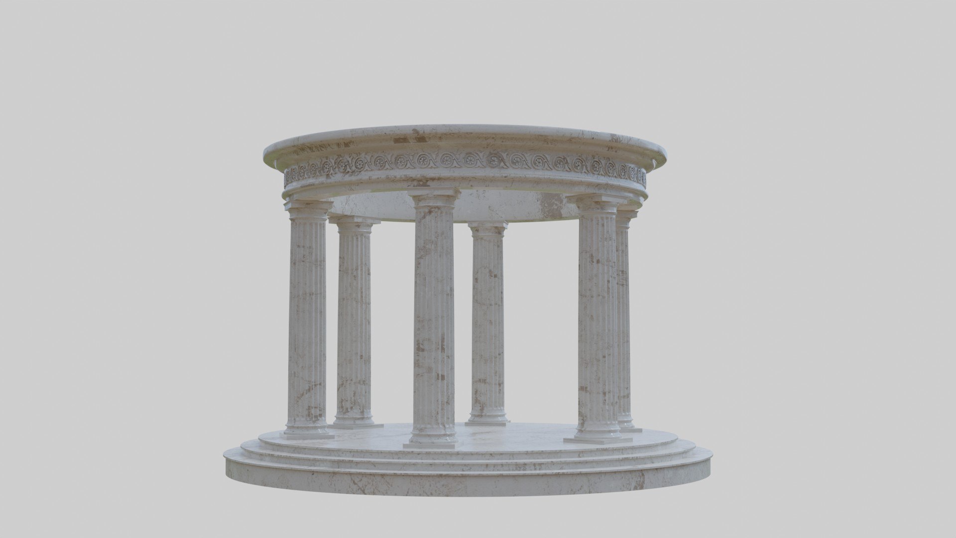 3D Rotunda Model - TurboSquid 1992057