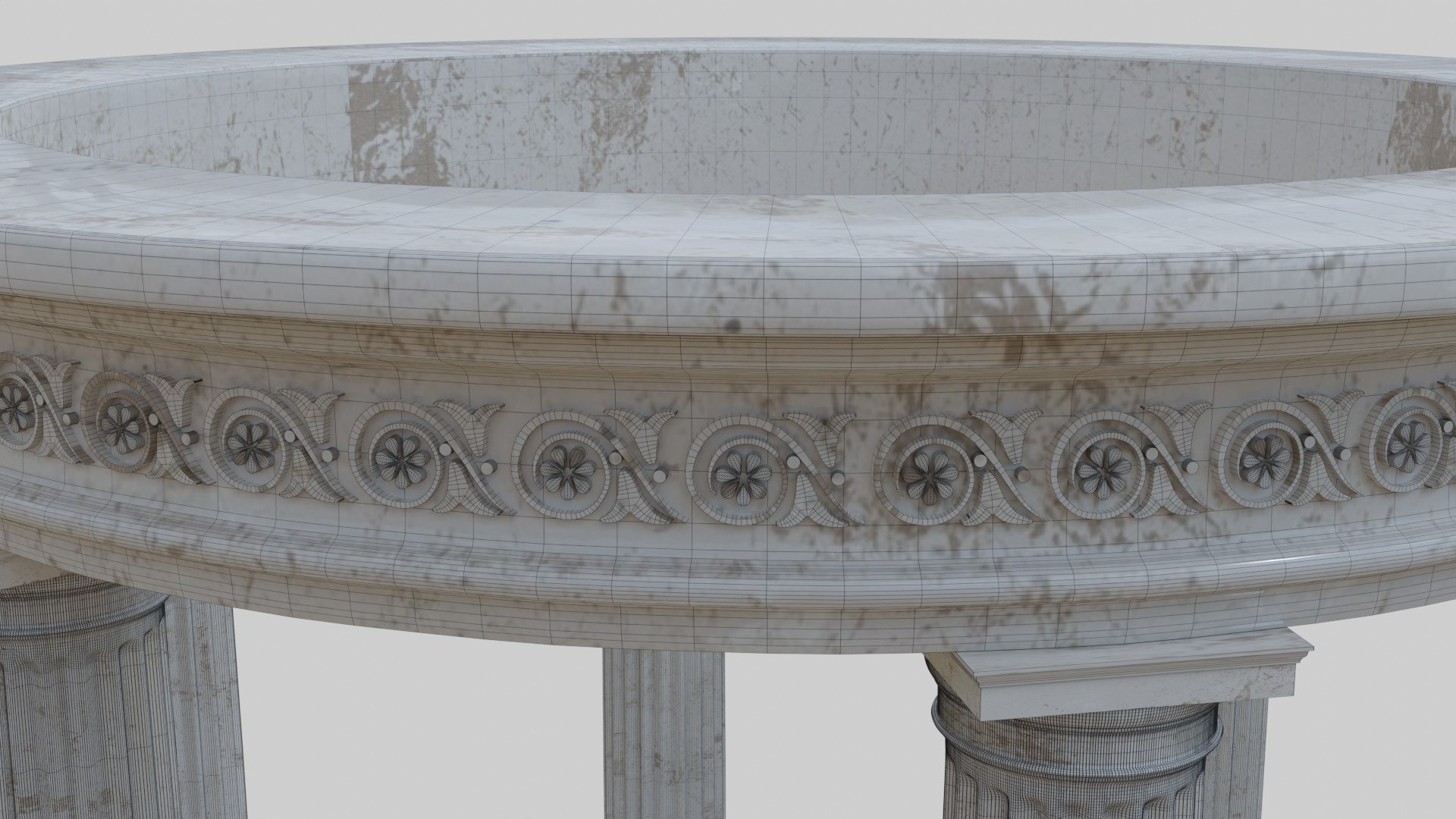 3D Rotunda Model - TurboSquid 1992057