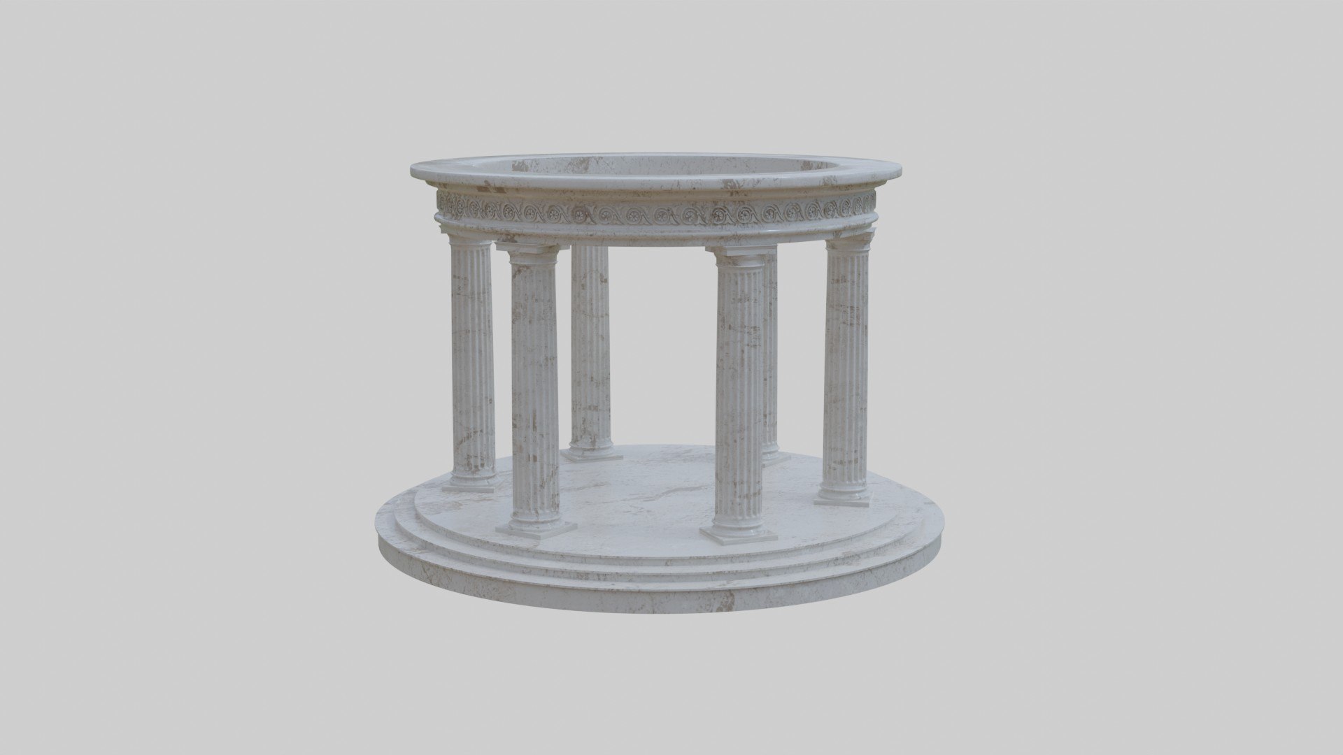 3D Rotunda Model - TurboSquid 1992057