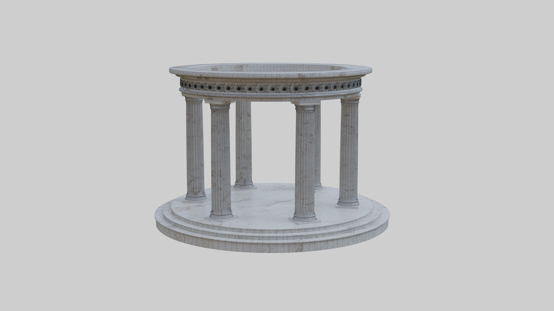 3D Rotunda Model - TurboSquid 1992057