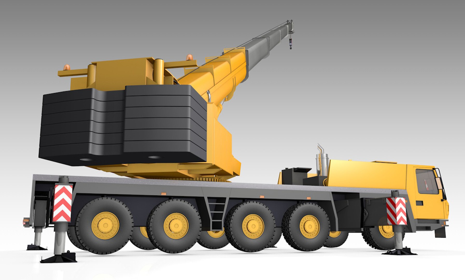 3D Crane Mobile Gmk - TurboSquid 1532409