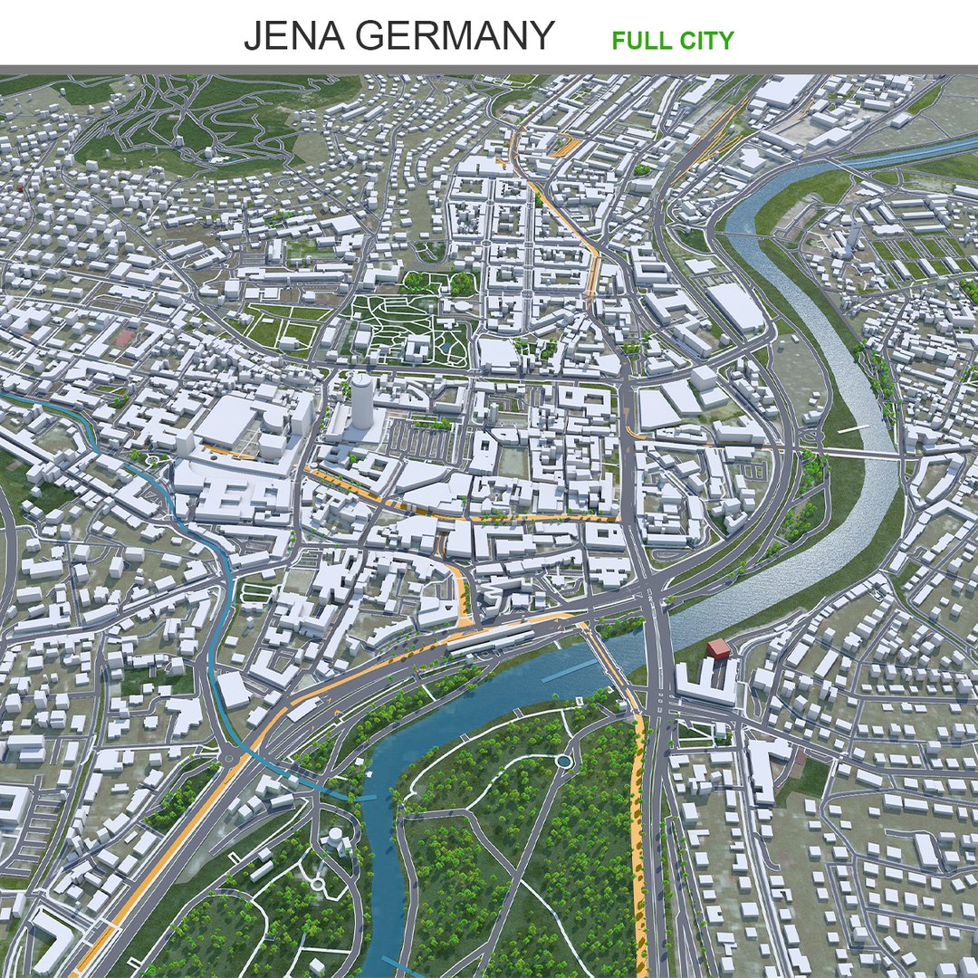 3D Jena Germany - TurboSquid 2194812