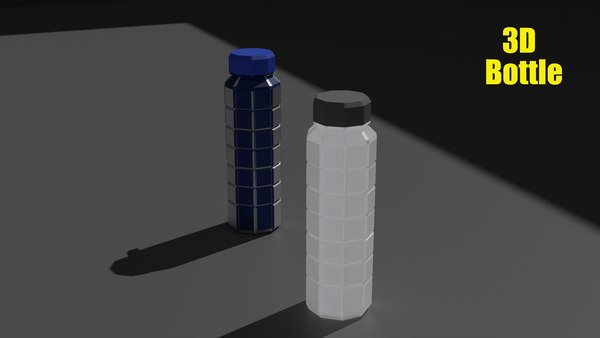 modelo 3d Botella realista 3D - TurboSquid 2157081