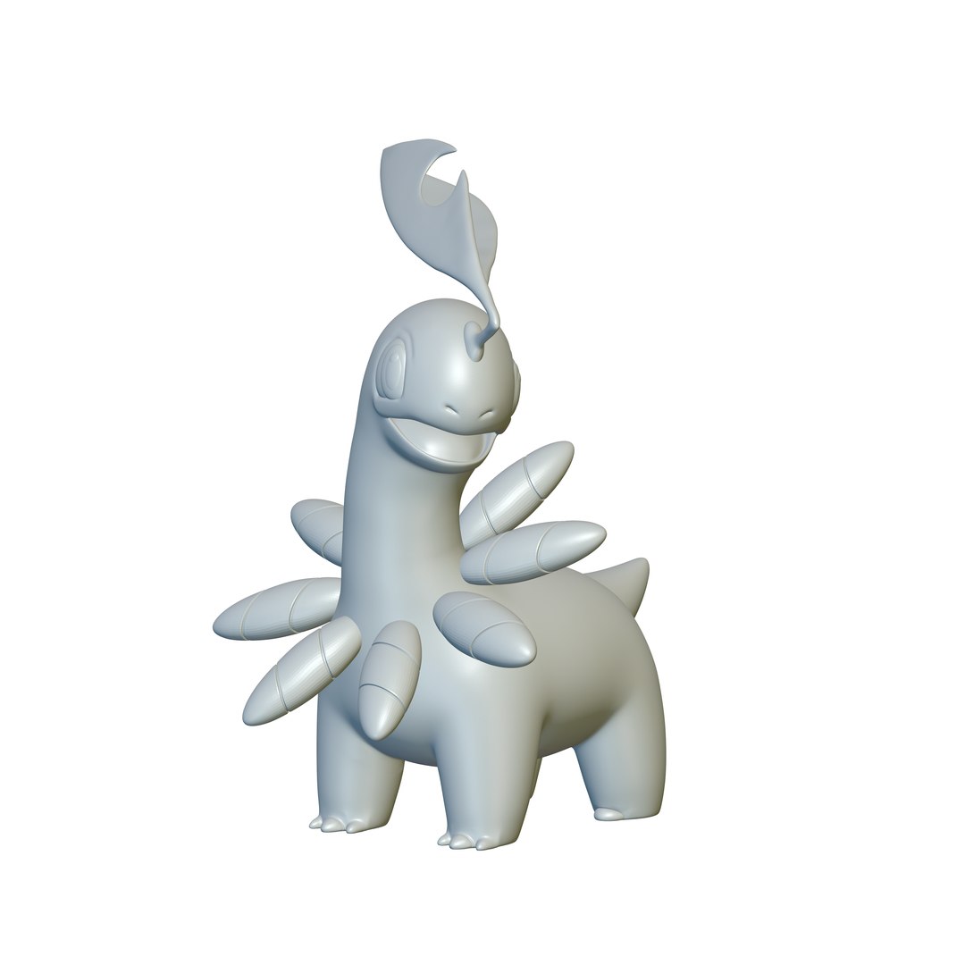Pokemon Bayleef 153 - Optimized For 3D Printing Model - TurboSquid 2203946