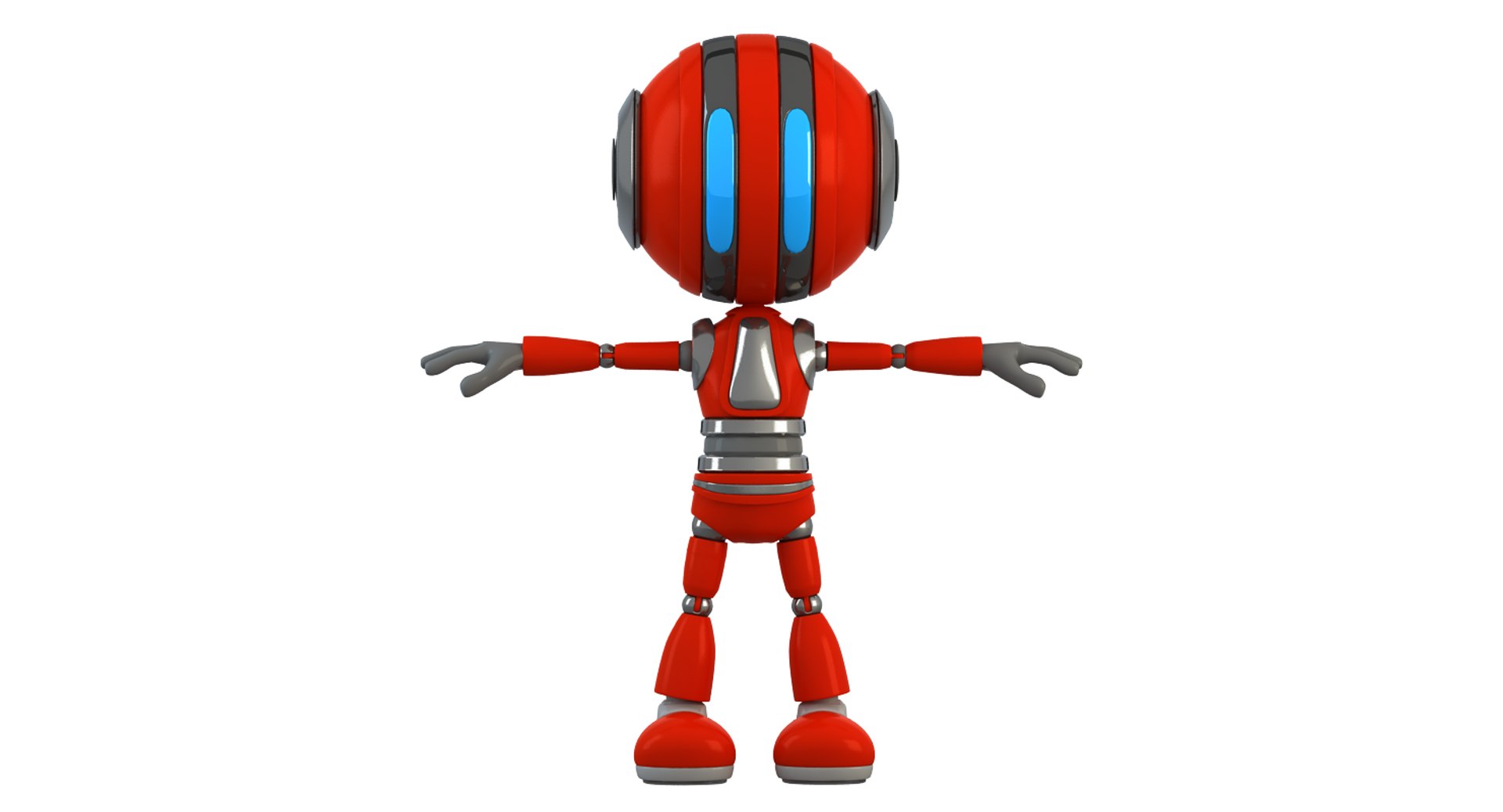 3d model robot bot