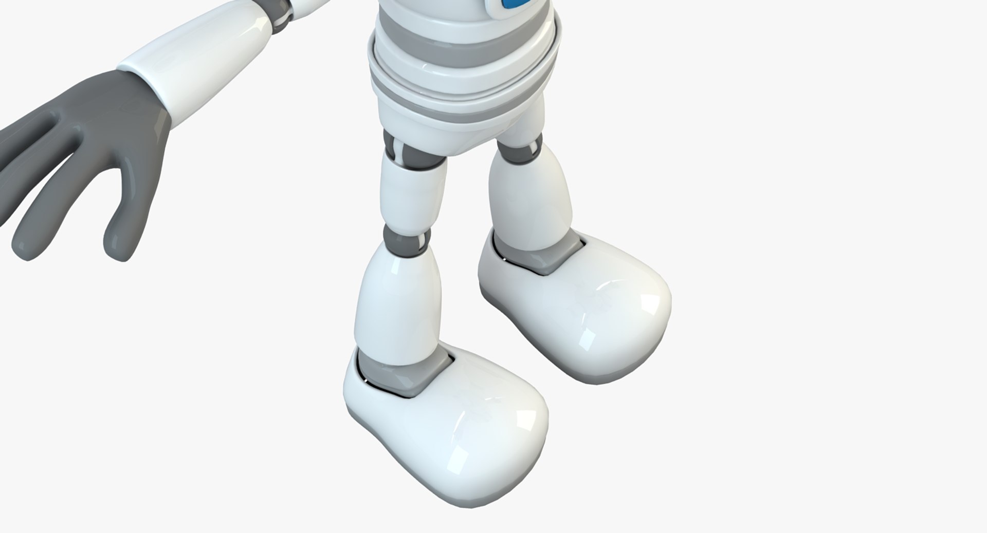 3d model robot bot