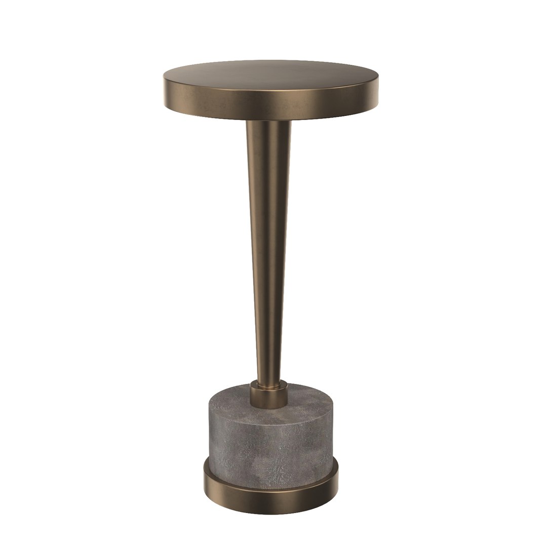 Uttermost Masika Bronze Accent Table 3D - TurboSquid 2063385