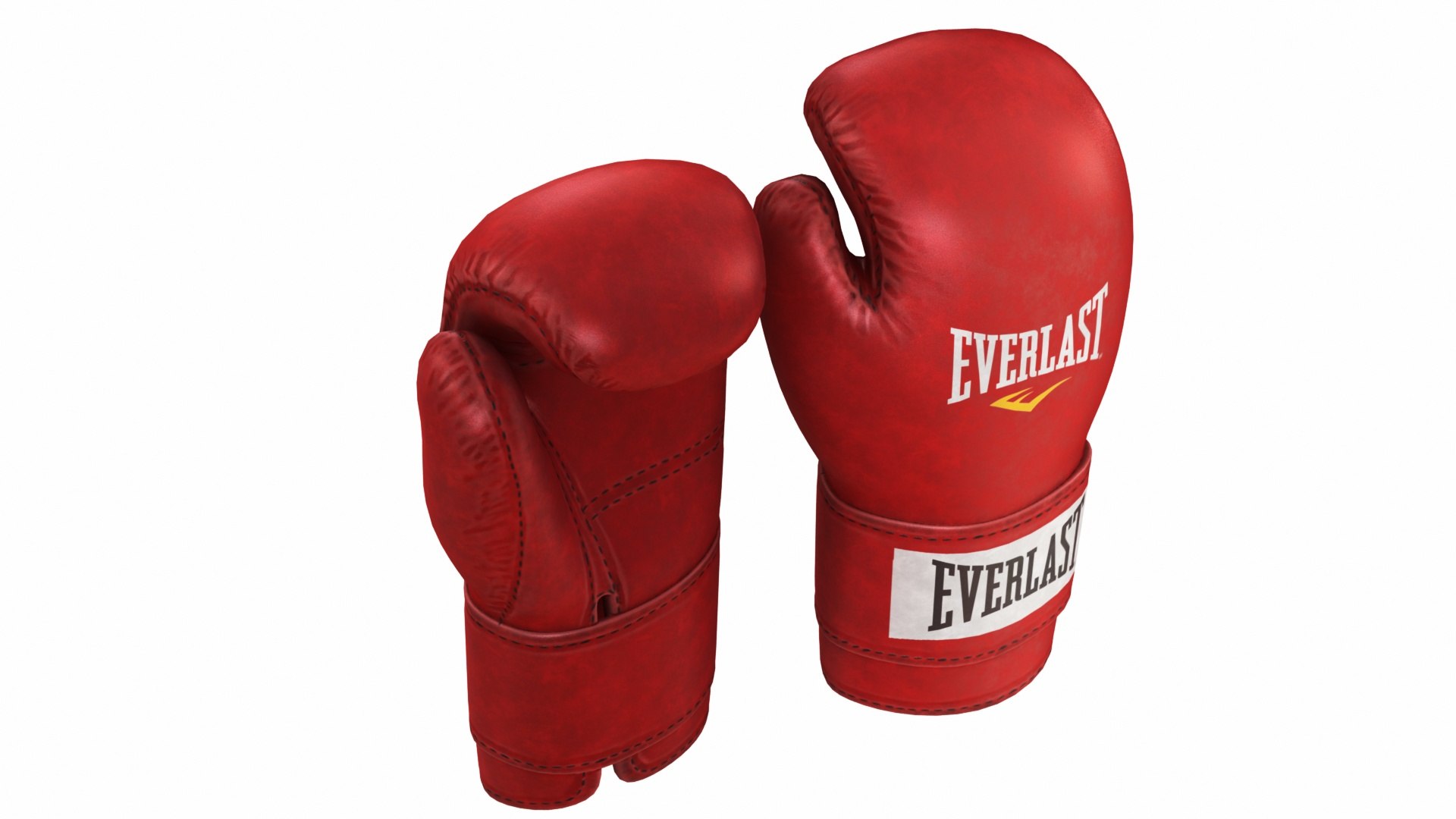 Boxing Gloves Everlast Red 3D - TurboSquid 1947788