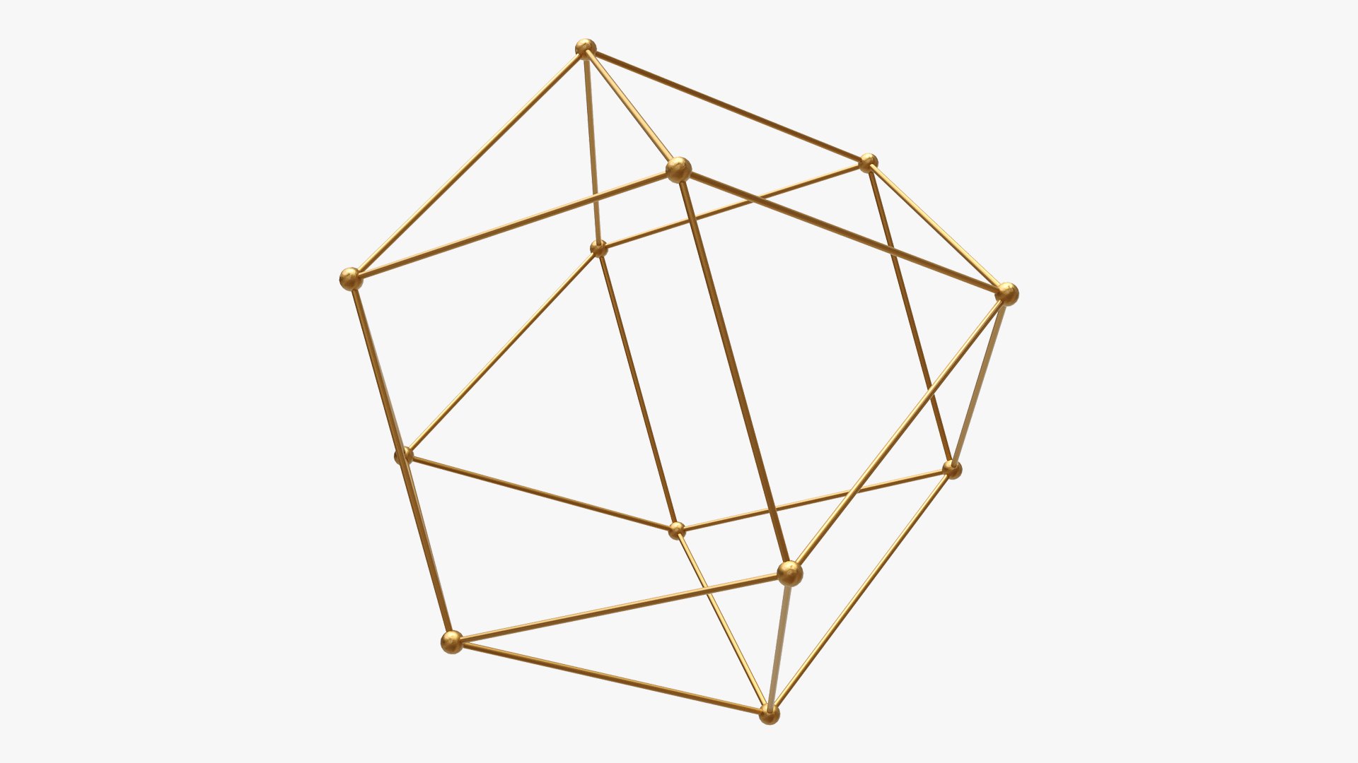 Cuboctahedron - Polyhedron 3D Model - TurboSquid 2211866