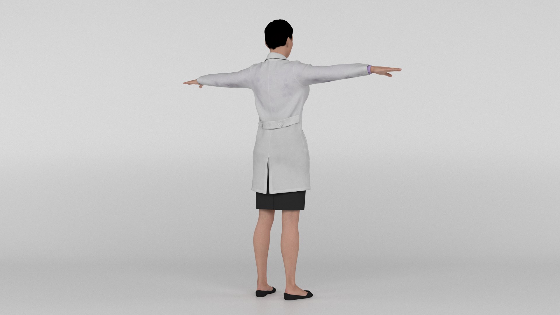 Female Doctor 3D Model - TurboSquid 1761574