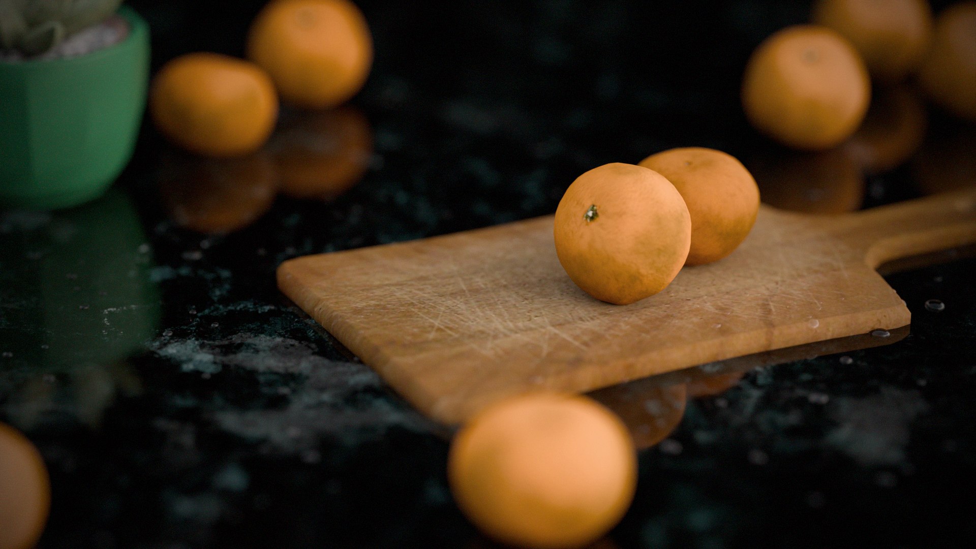 3D Mandarin Model - TurboSquid 2206930