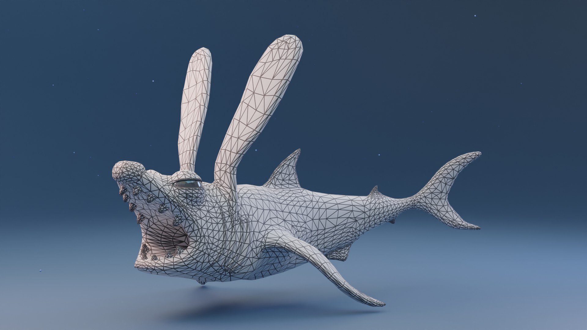 RabbitShark 3D Model - TurboSquid 1916175