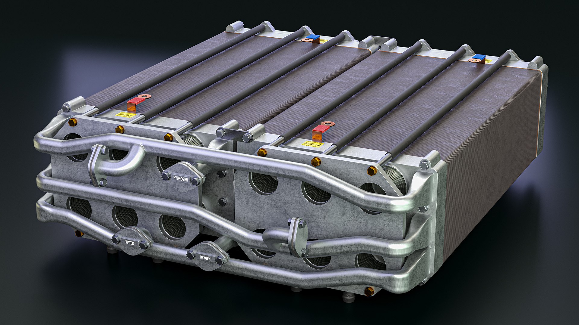 Hydrogen Fuel Cell 3D Model - TurboSquid 2269715