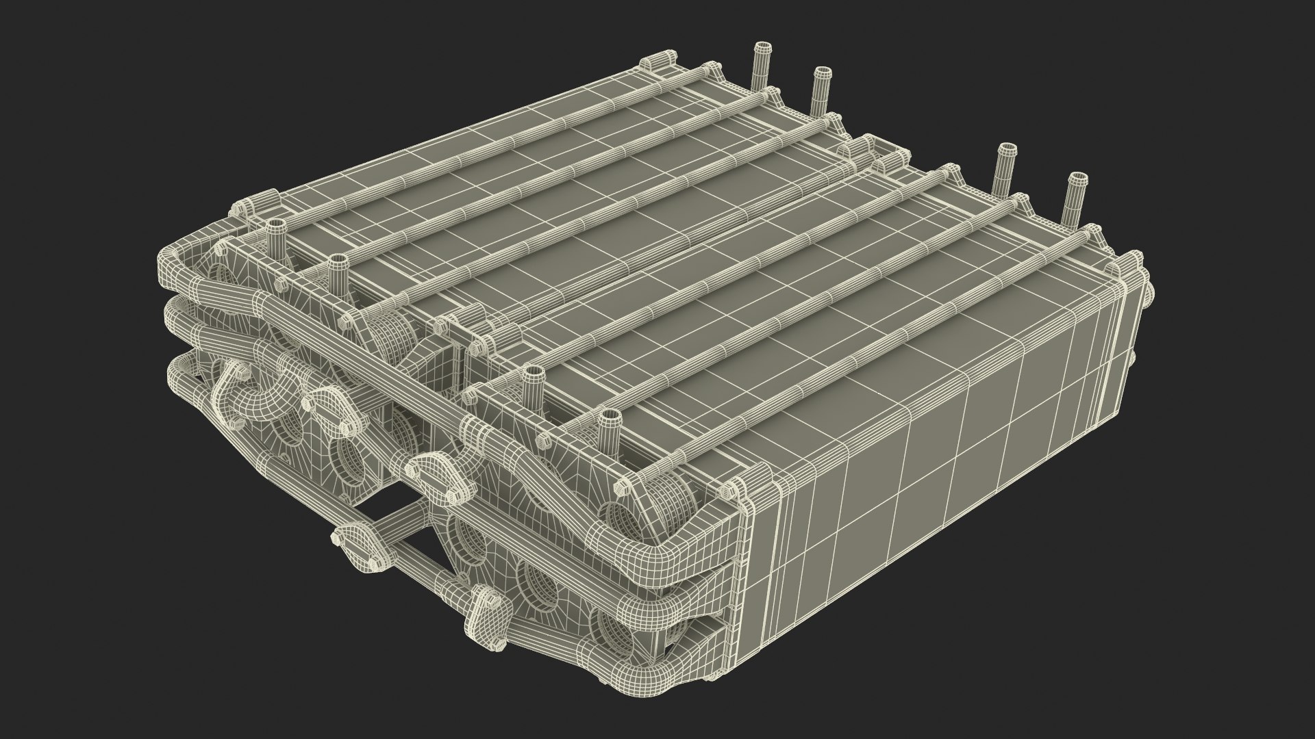 Hydrogen Fuel Cell 3D Model - TurboSquid 2269715