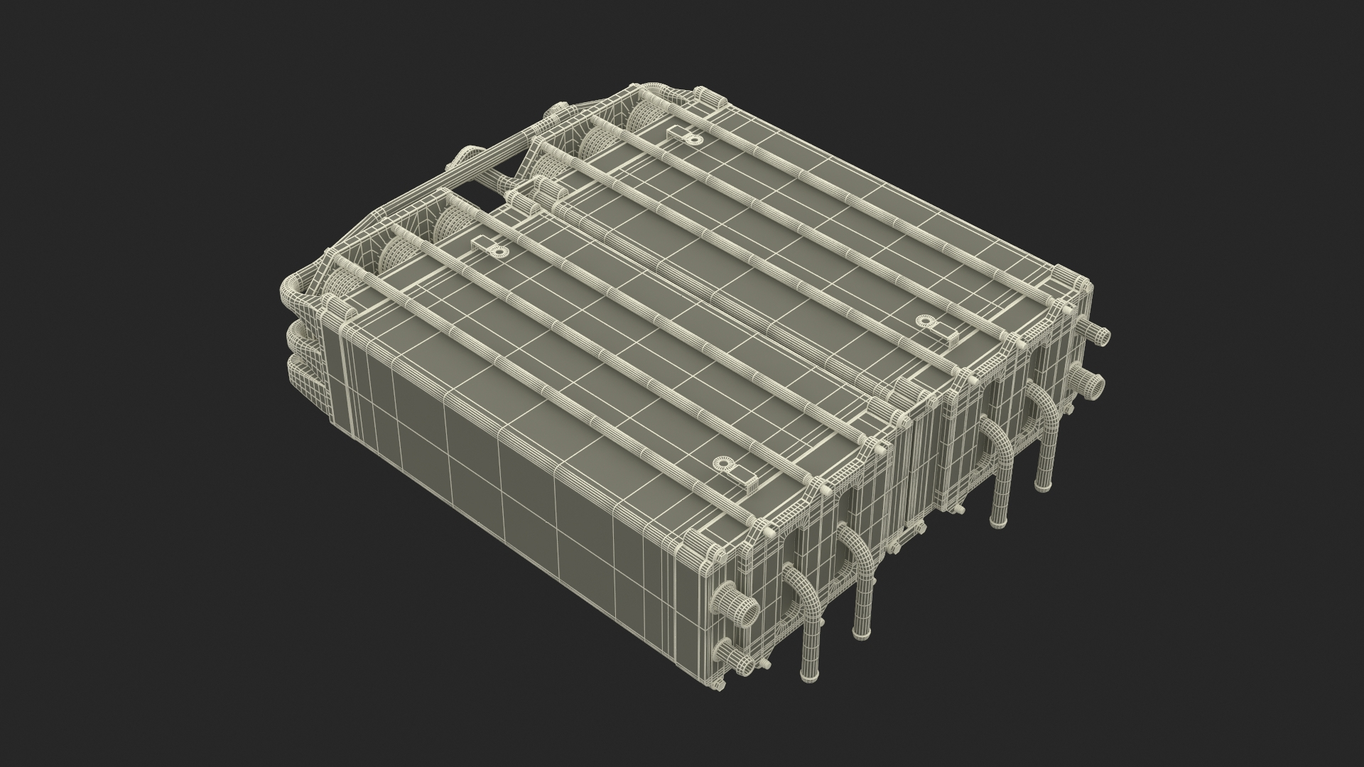 Hydrogen Fuel Cell 3D Model - TurboSquid 2269715