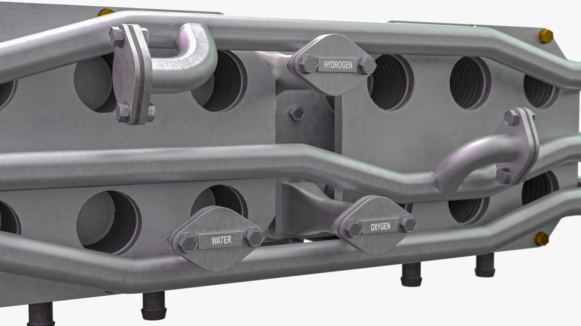 Hydrogen Fuel Cell 3D Model - TurboSquid 2269715