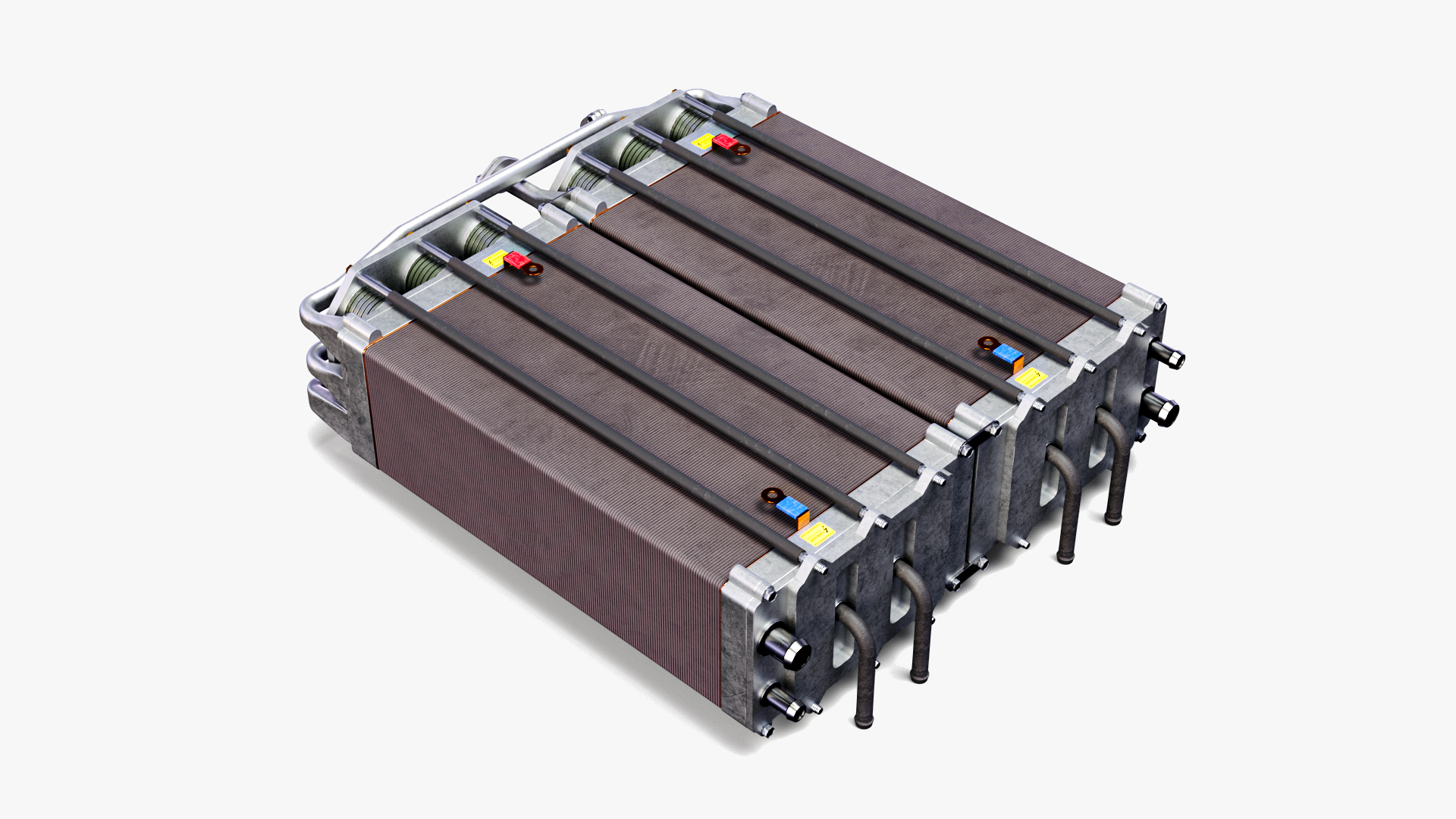 Hydrogen Fuel Cell 3D Model - TurboSquid 2269715