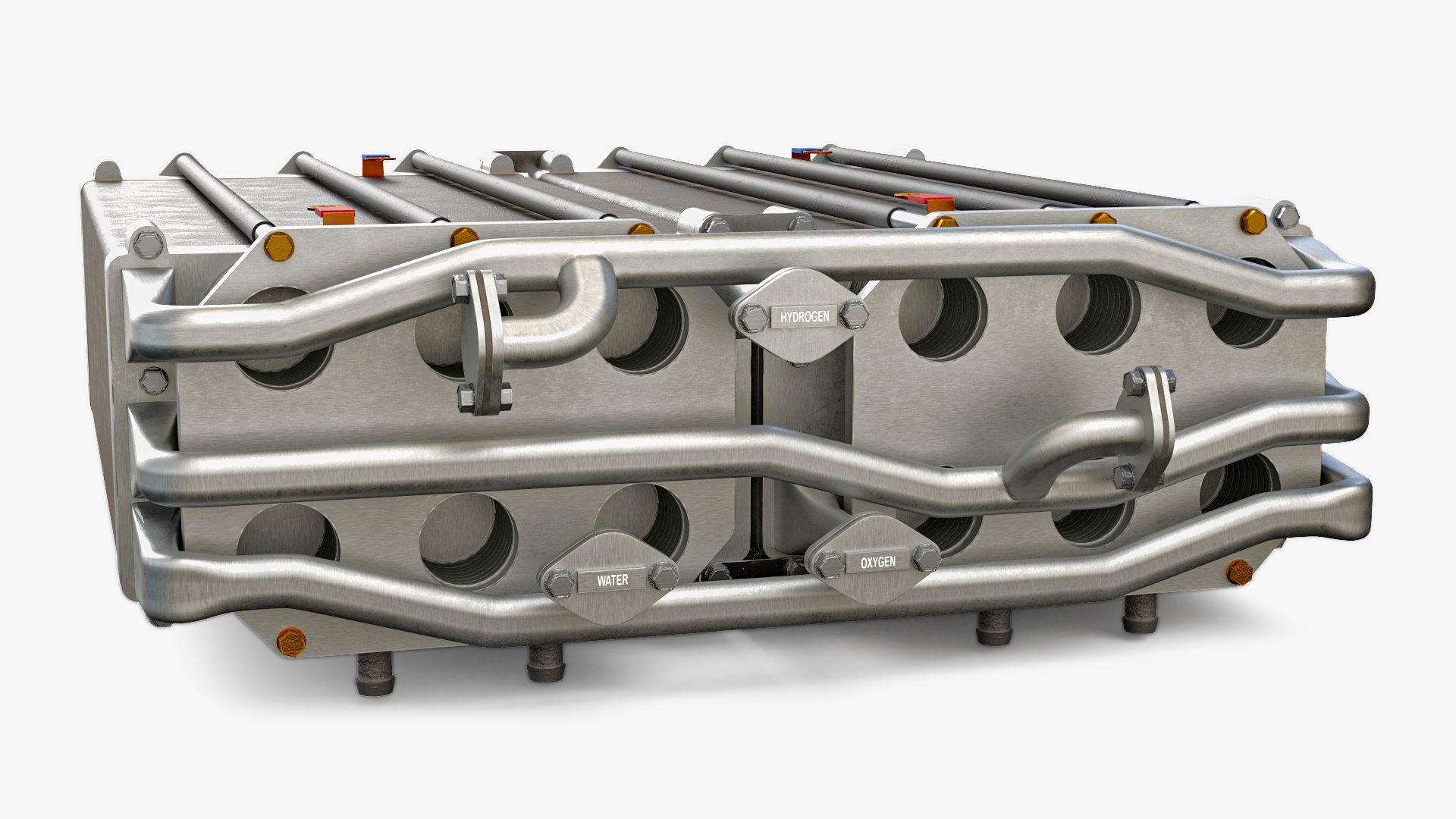 Hydrogen Fuel Cell 3D Model - TurboSquid 2269715