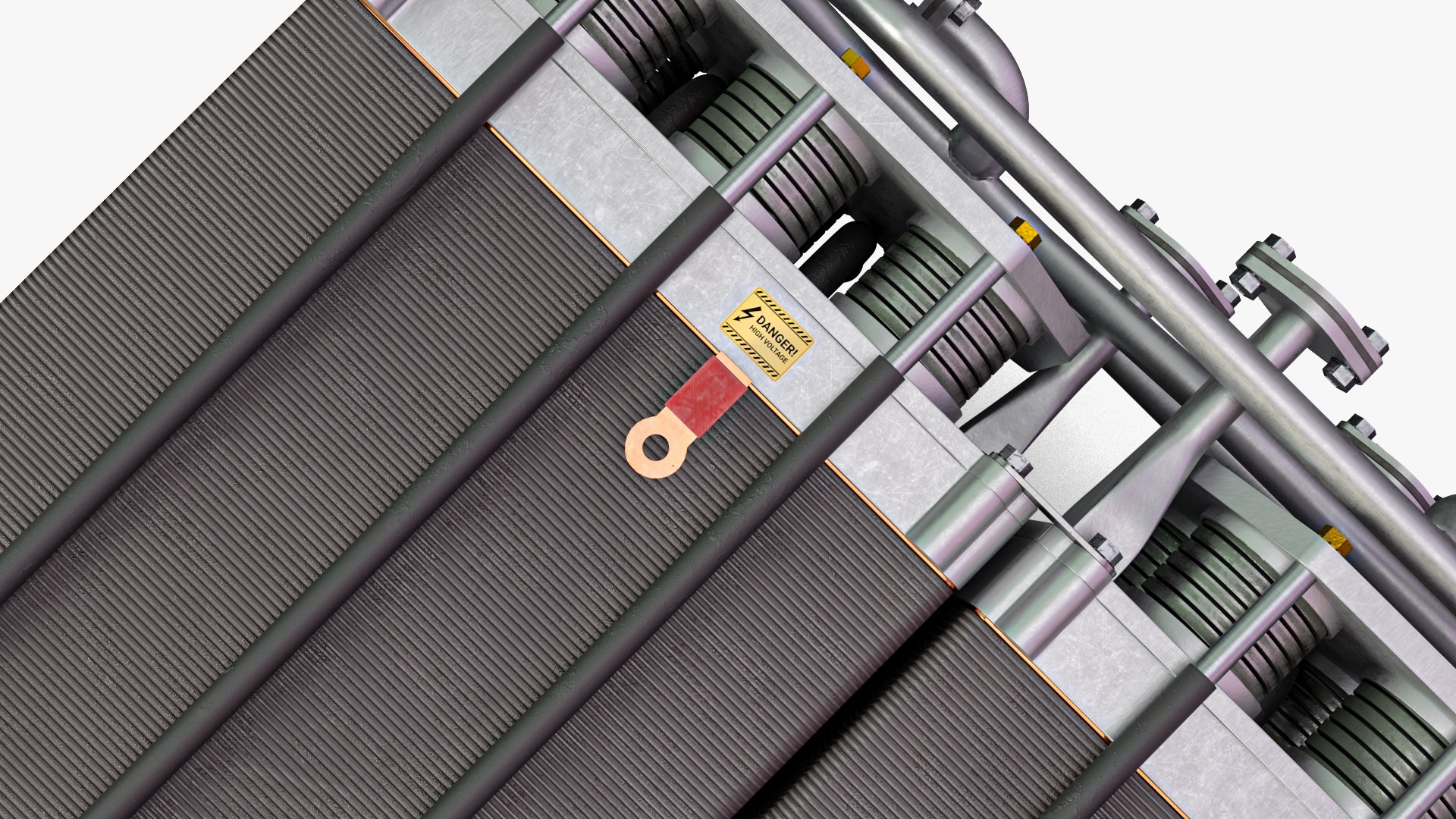 Hydrogen Fuel Cell 3D Model - TurboSquid 2269715