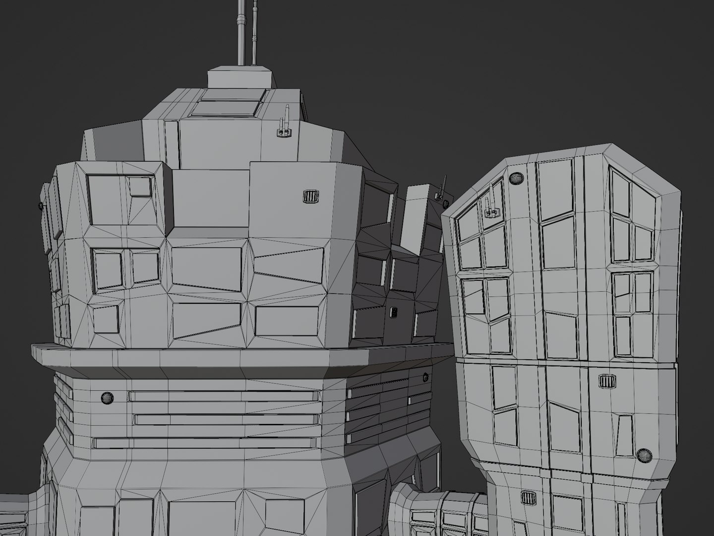 Sci-Fi Tower 3D Model - TurboSquid 2175923