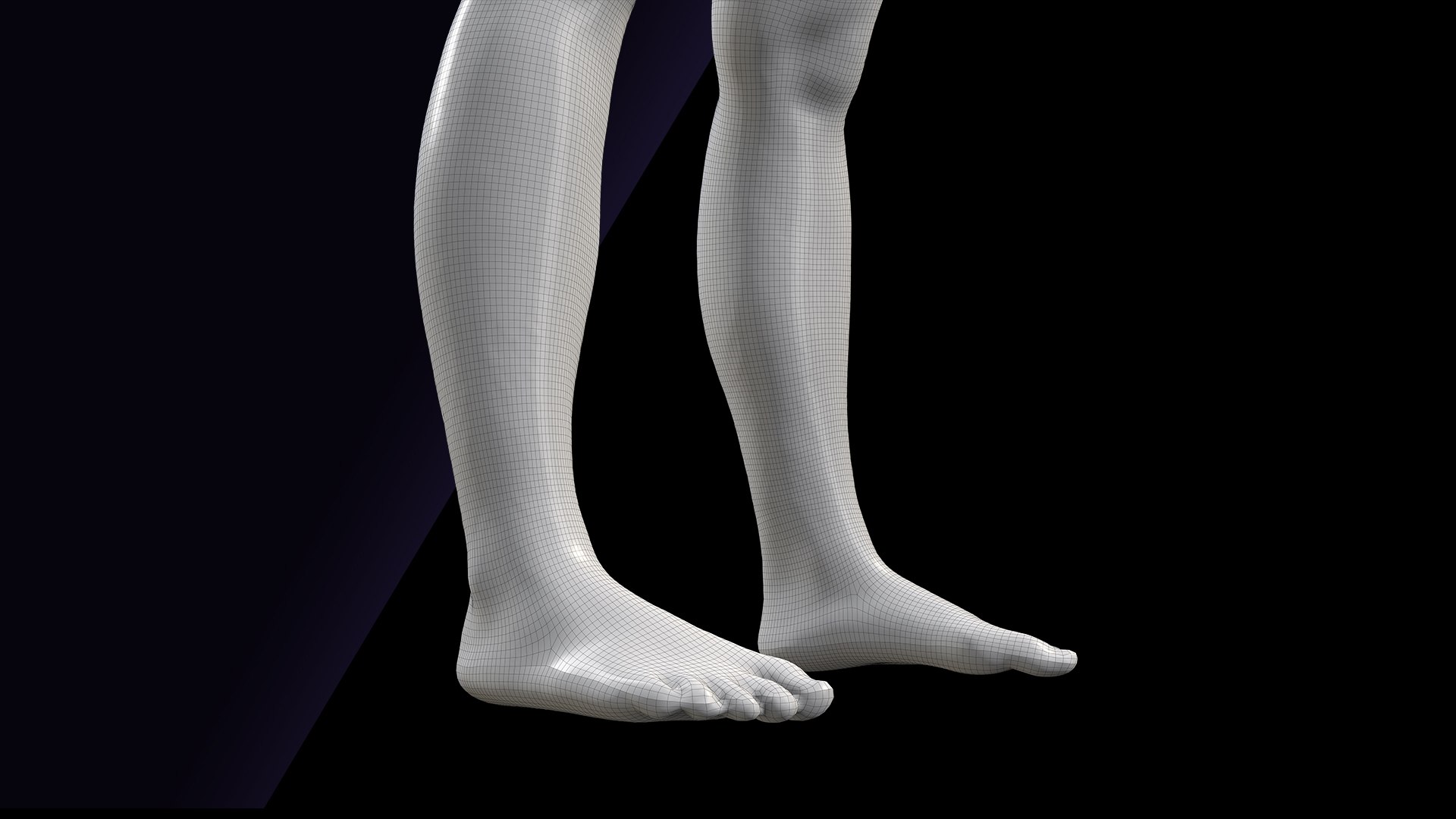 3D Model Cleaned A Pose Scan Reeta Underwear - TurboSquid 2094637