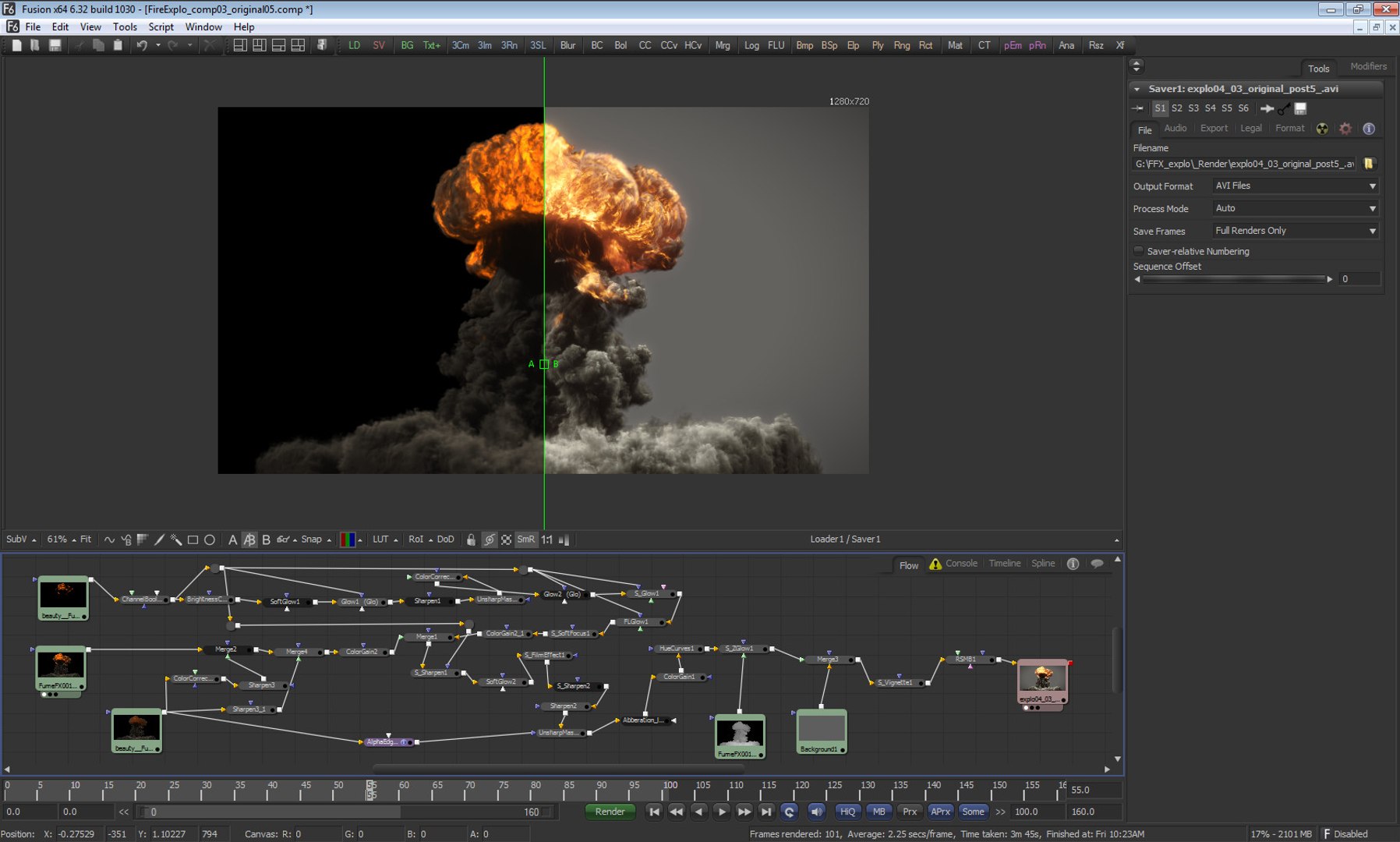 Free Fumefx Particle Explosion 3d Model