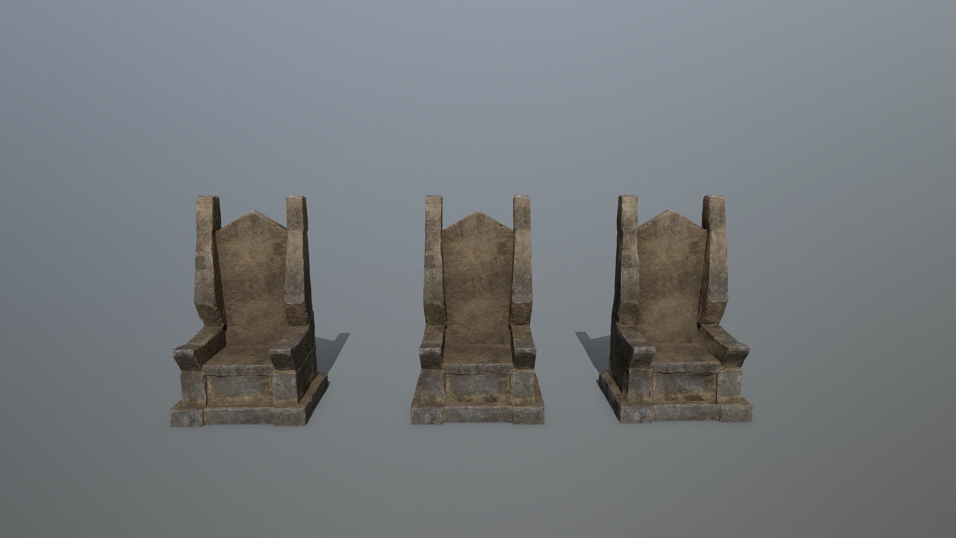 Stone Throne 3D - TurboSquid 2273347