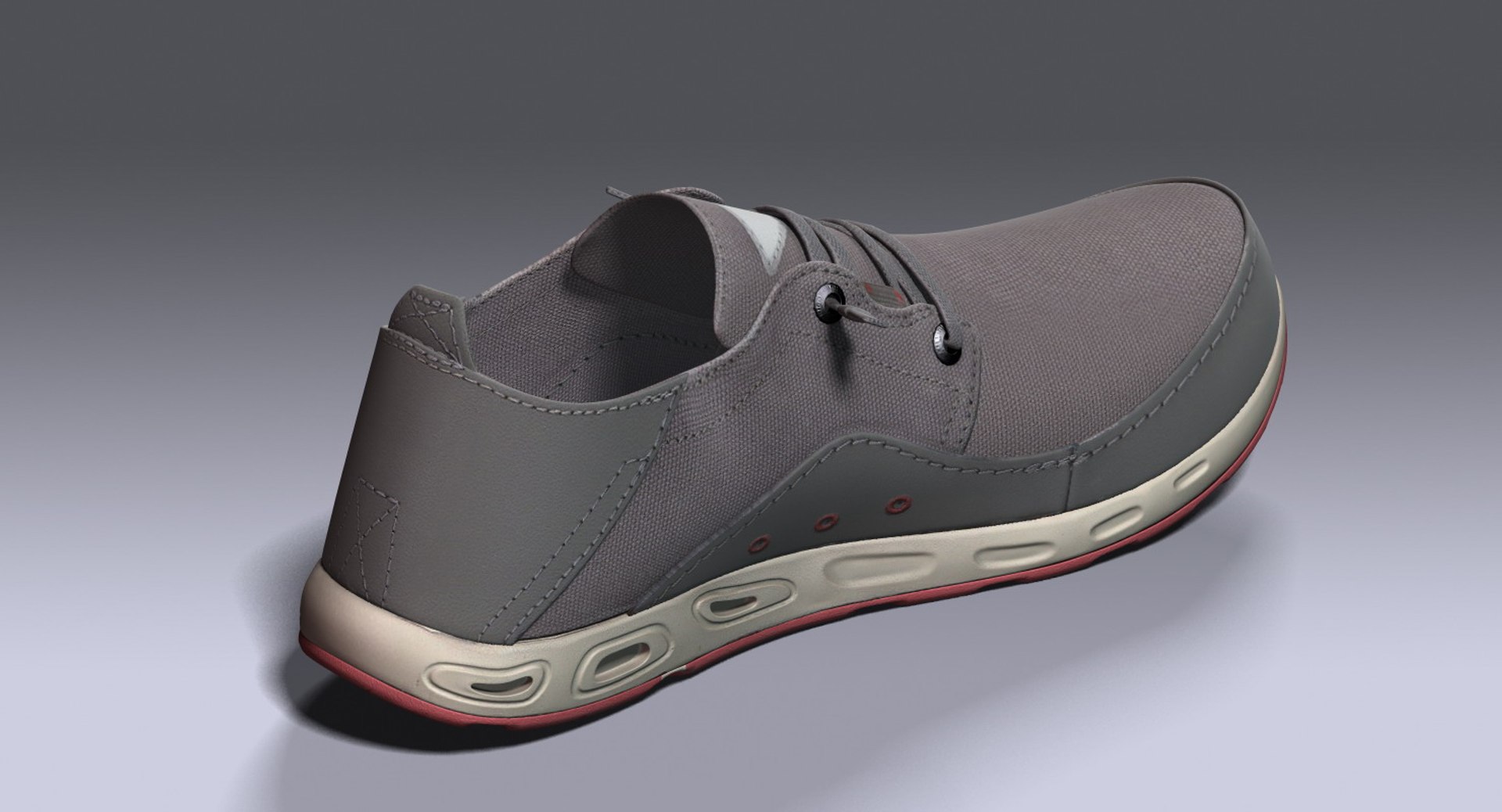 3D Model Boat Shoes - TurboSquid 1284176