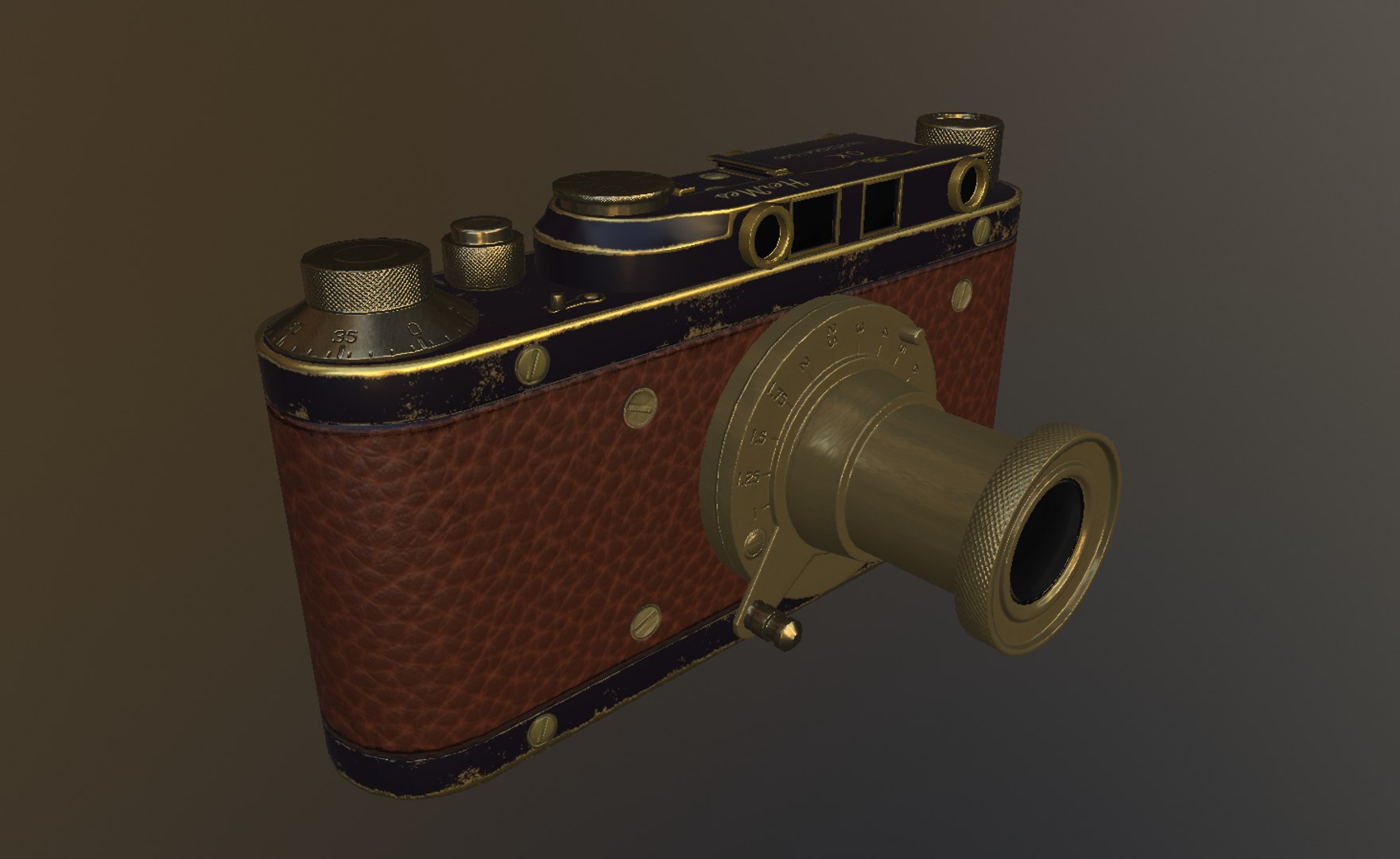 3D Camera-LEICA II - TurboSquid 2101561