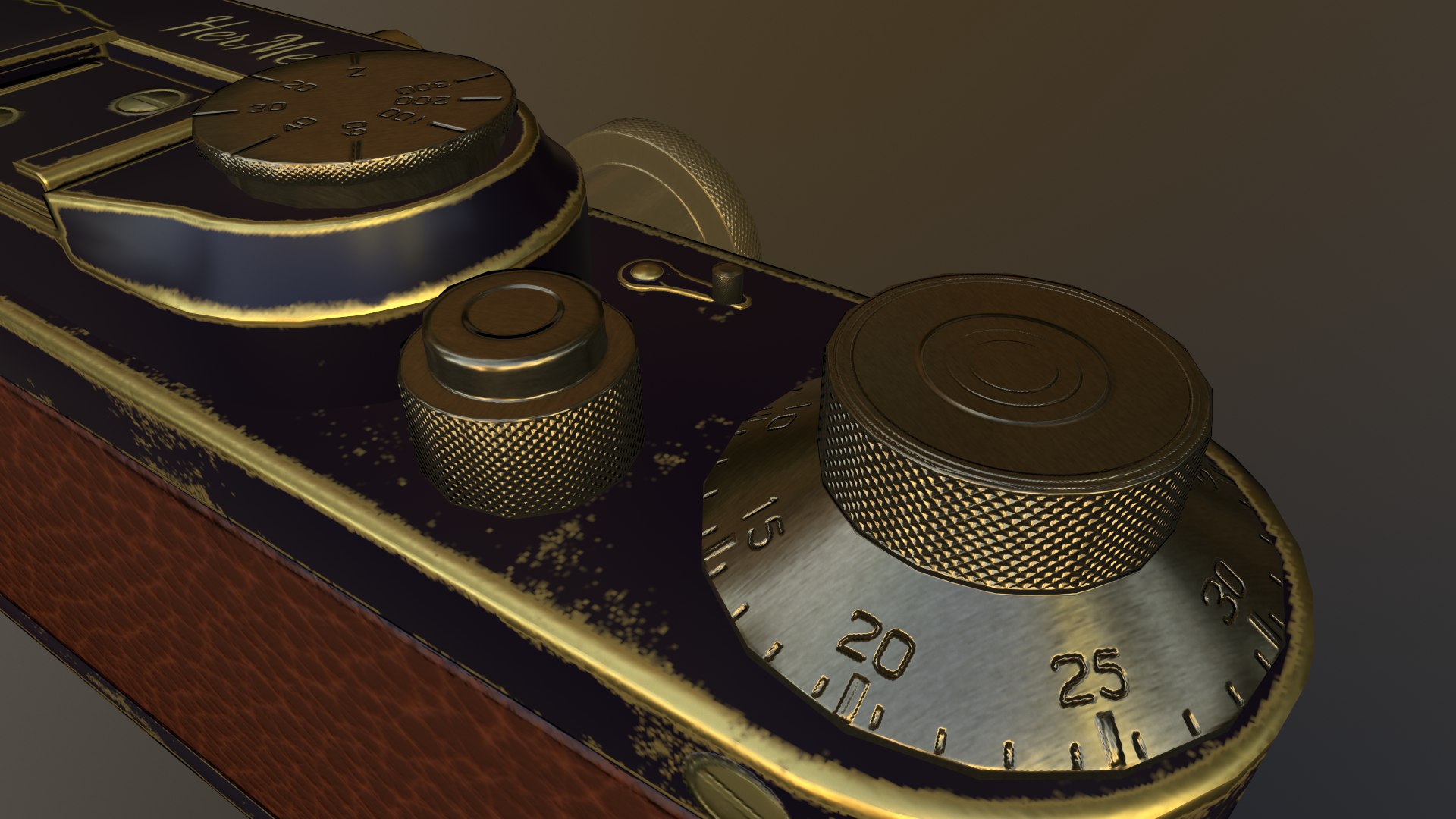3D Camera-LEICA II - TurboSquid 2101561