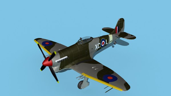 Hawker Hawker Tempest MK1 V07 3D - TurboSquid 1920064