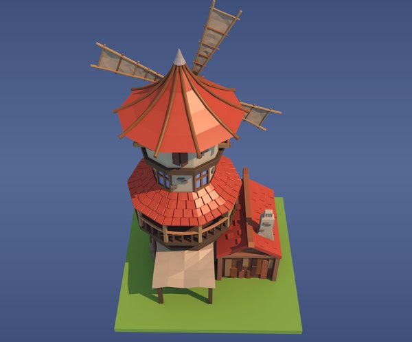 windmill games 3d model