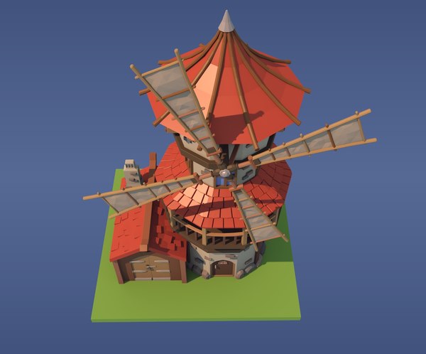 windmill games 3d model
